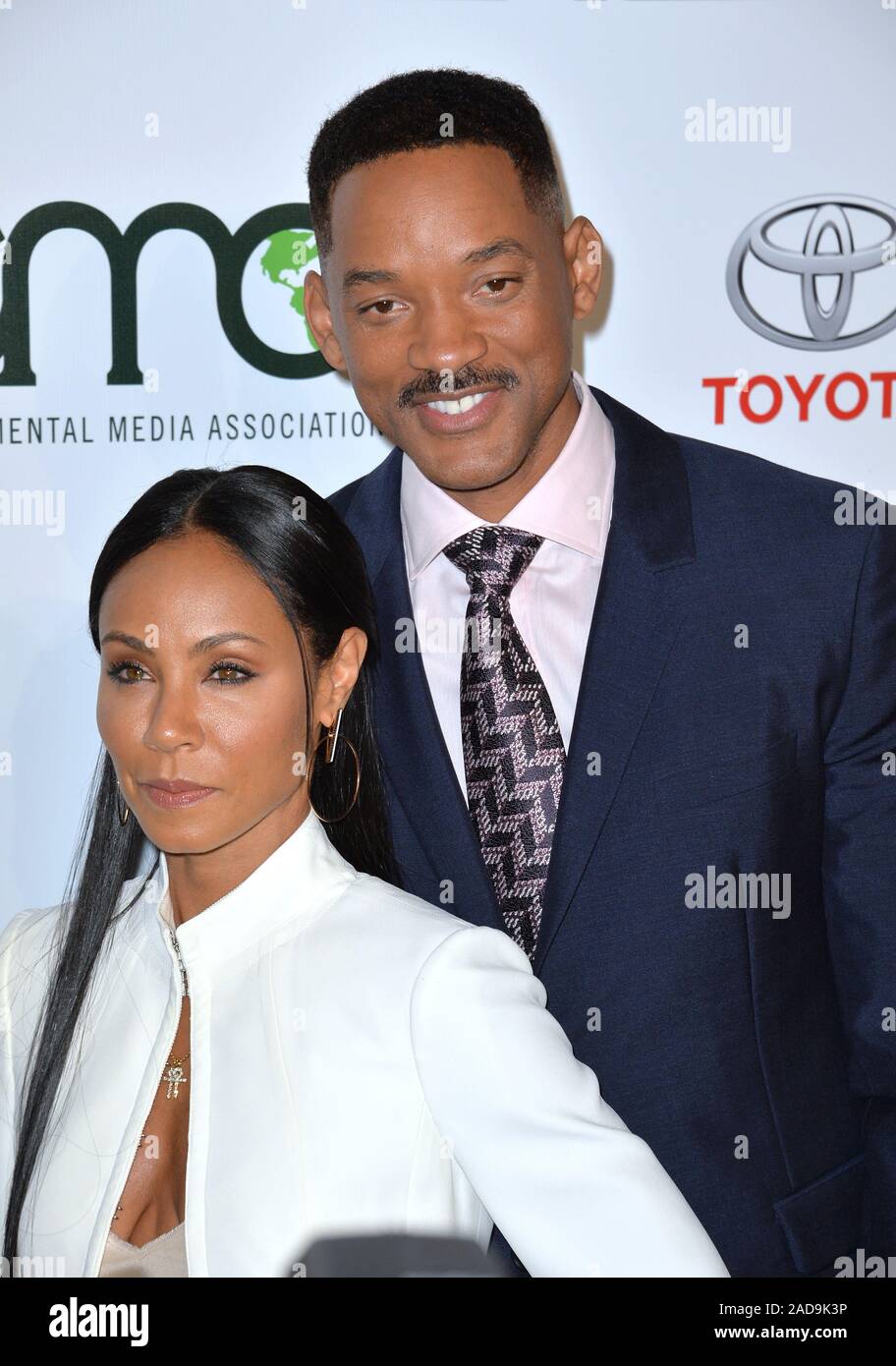 BURBANK, CA. October 22, 2016: Jada Pinkett Smith & Will Smith at the ...