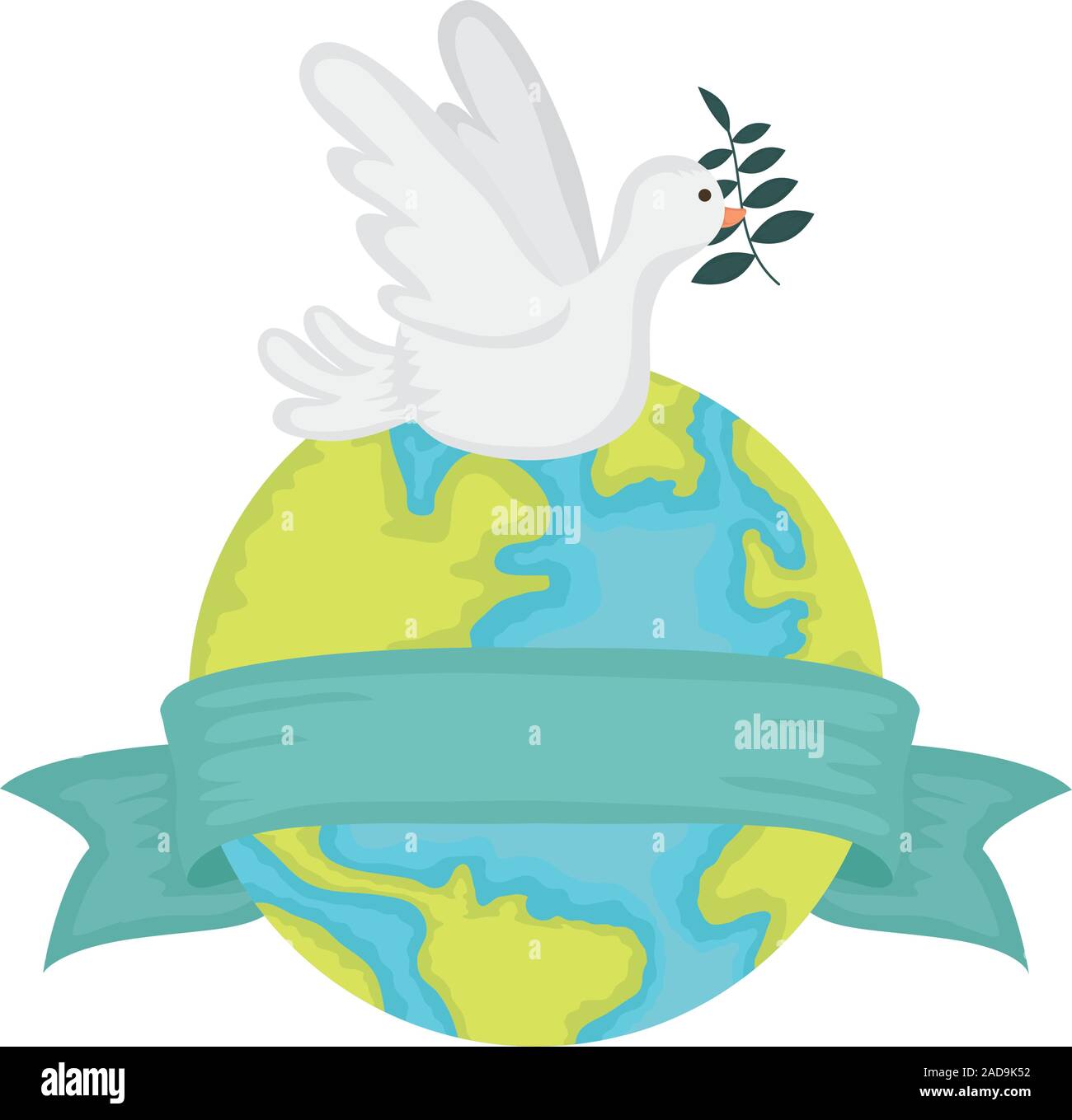 Dove Flying Earth High Resolution Stock Photography and Images - Alamy