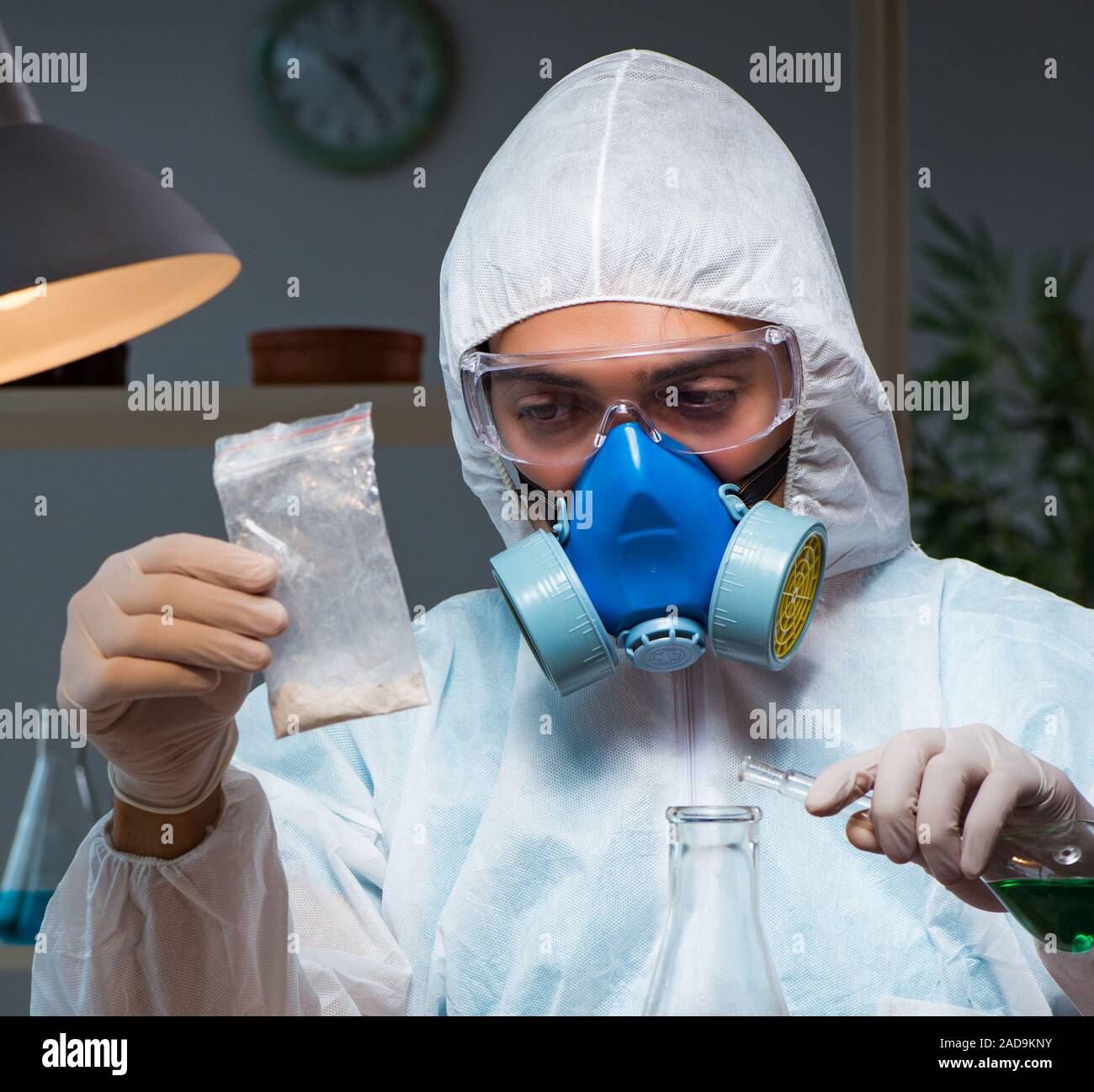 Forensic fingerprint microscope hi-res stock photography and images - Alamy