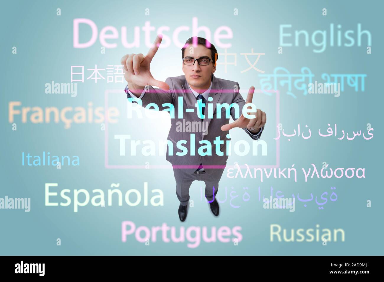 Real time language translation hi-res stock photography and images - Alamy