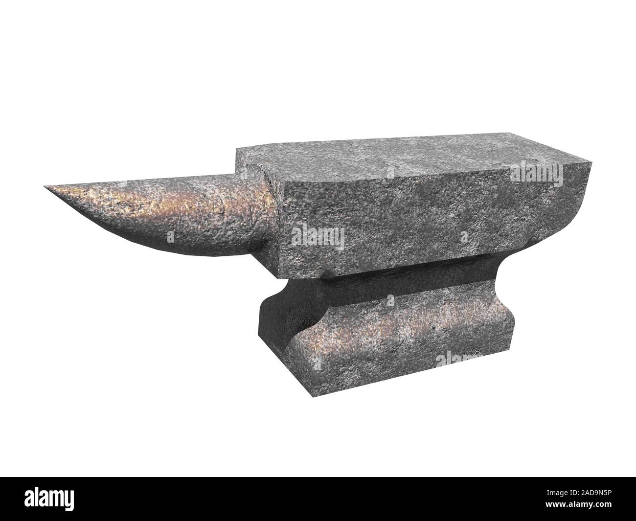 steel anvil in workshop Stock Photo - Alamy