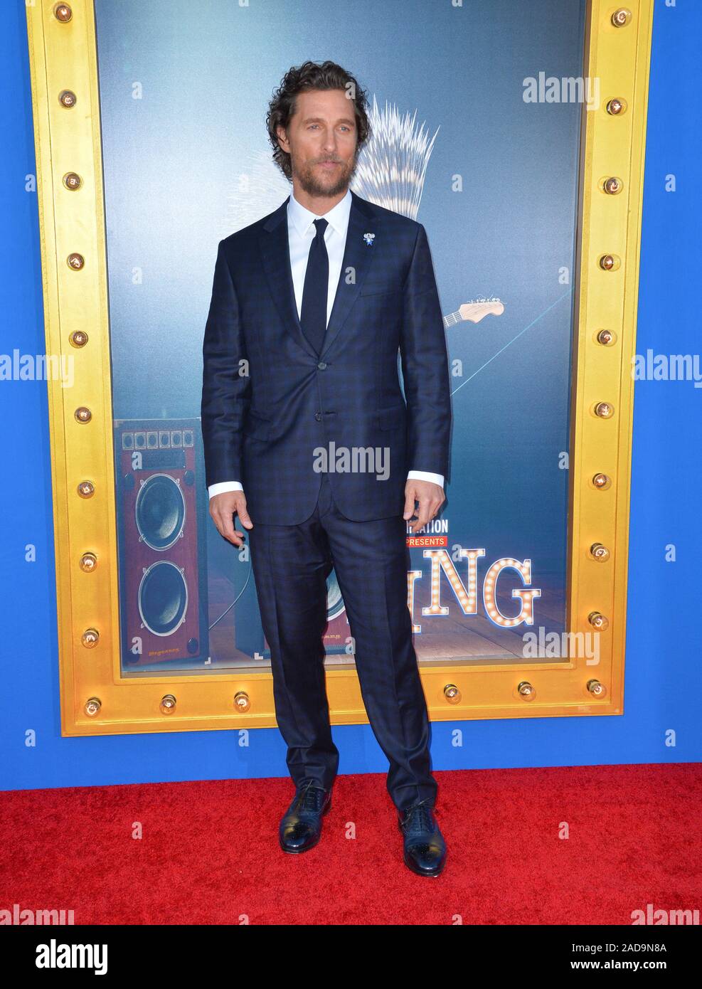 LOS ANGELES, CA. December 3, 2016: Actor Matthew McConaughey at the ...