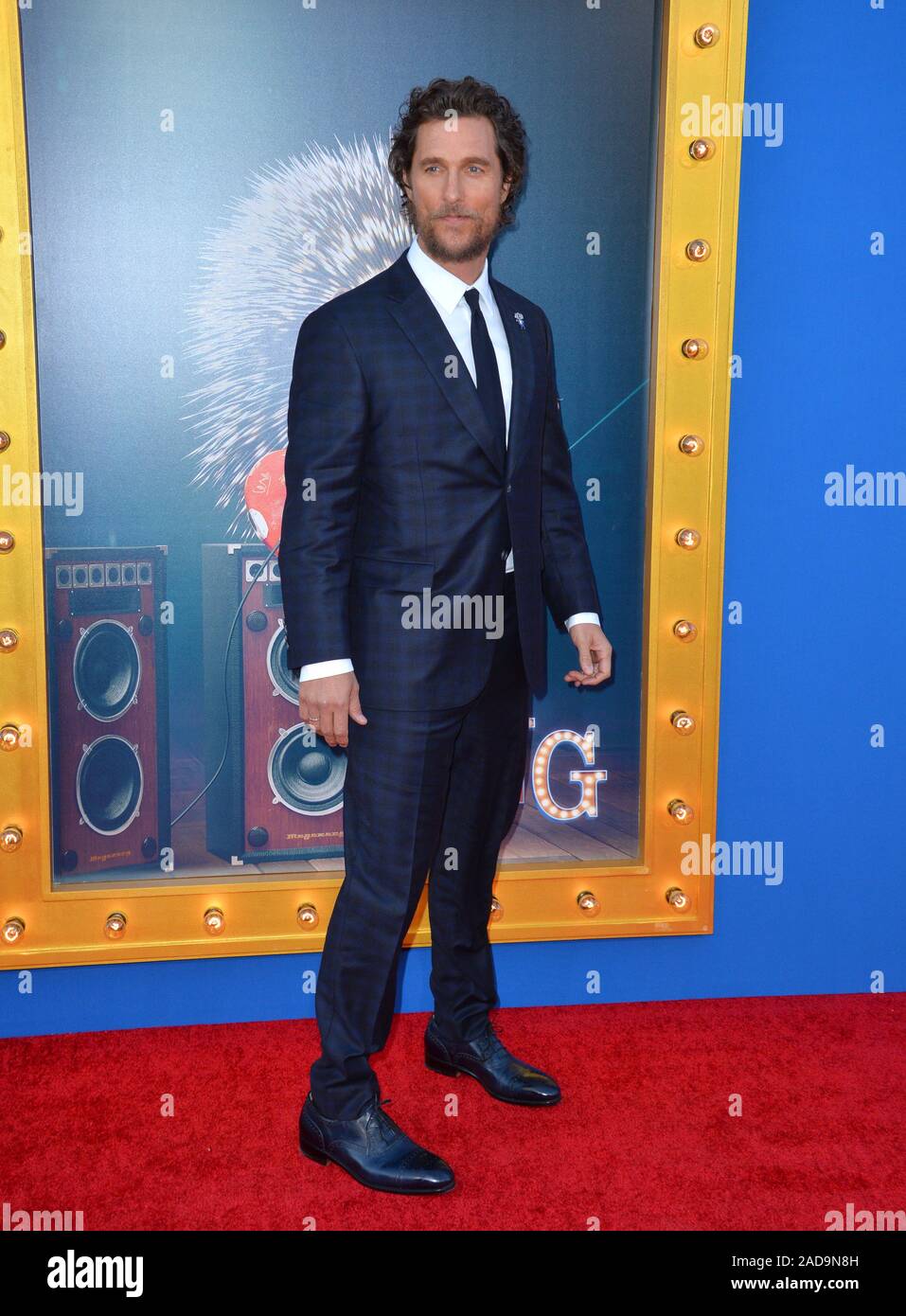 LOS ANGELES, CA. December 3, 2016: Actor Matthew McConaughey at the ...