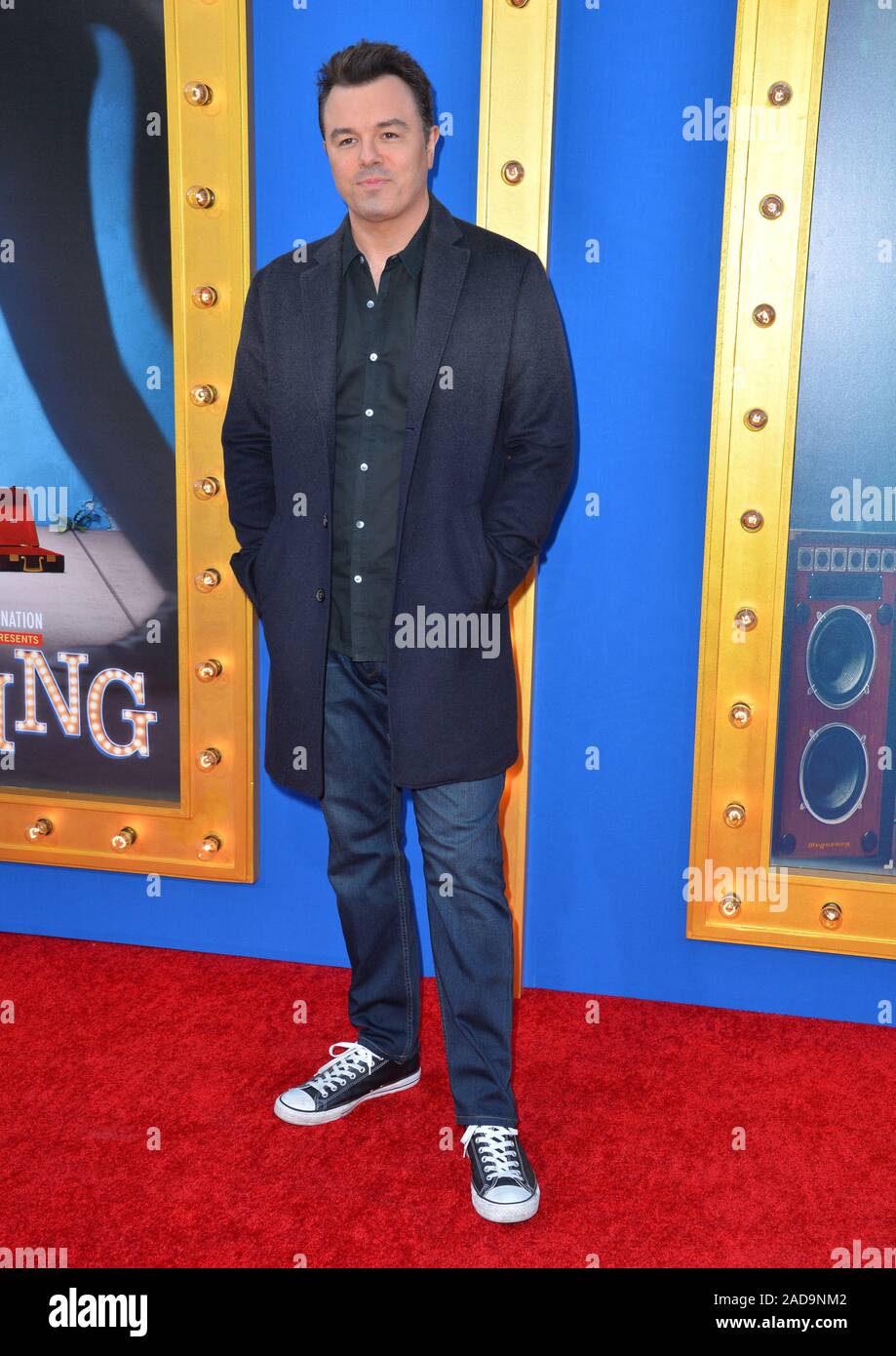 LOS ANGELES, CA. December 3, 2016: Actor Seth MacFarlane at the world ...