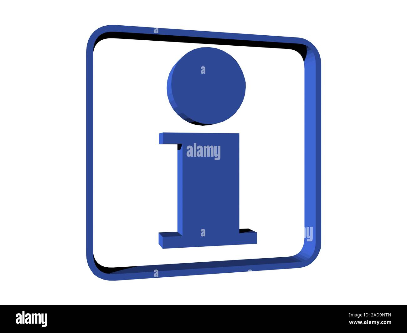 blue pictogram information Stock Photo - Alamy
