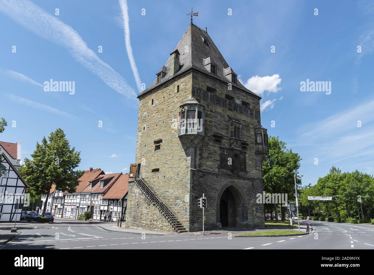 Osthofentor, city gate, Soest, Germany, Europe Stock Photo - Alamy