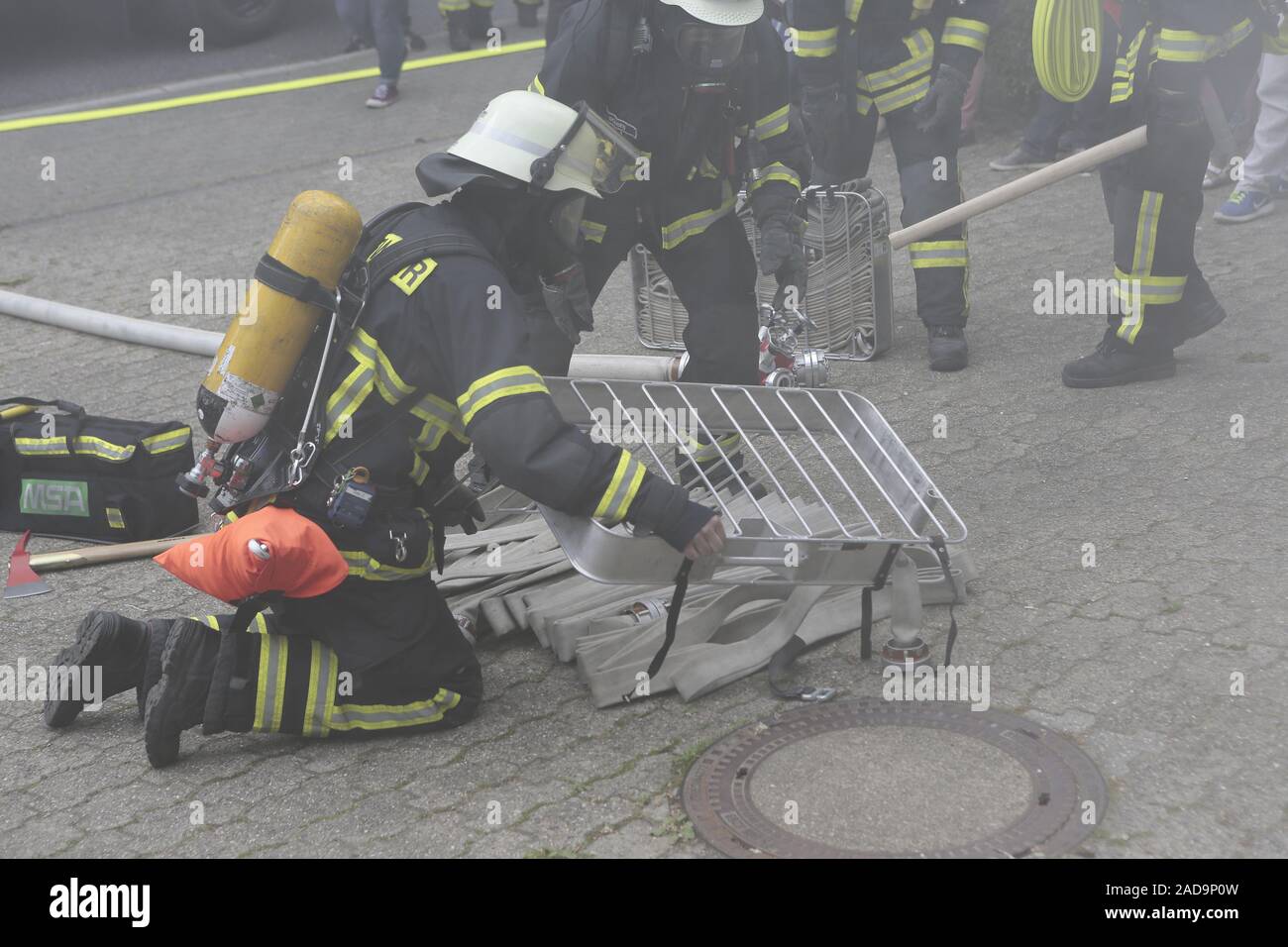 Fire exercises hi-res stock photography and images - Alamy