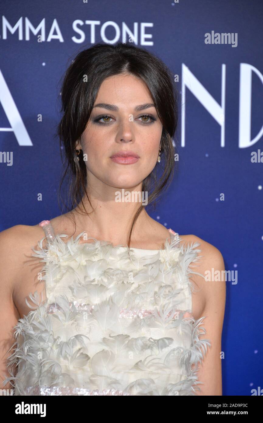 Actress Callie Hernandez at the Los Angeles premiere for "La La Land ...