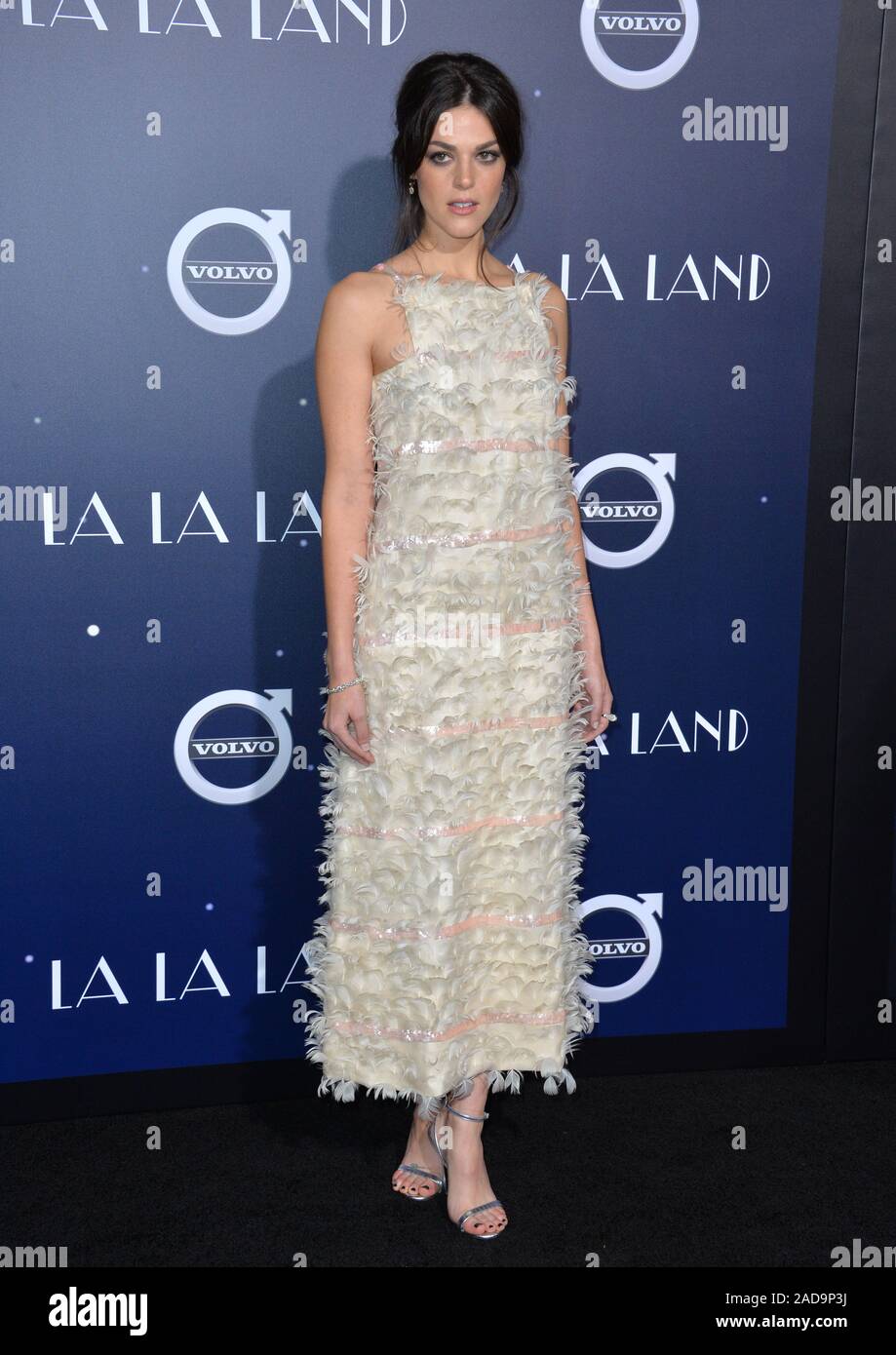 Actress Callie Hernandez at the Los Angeles premiere for "La La Land ...