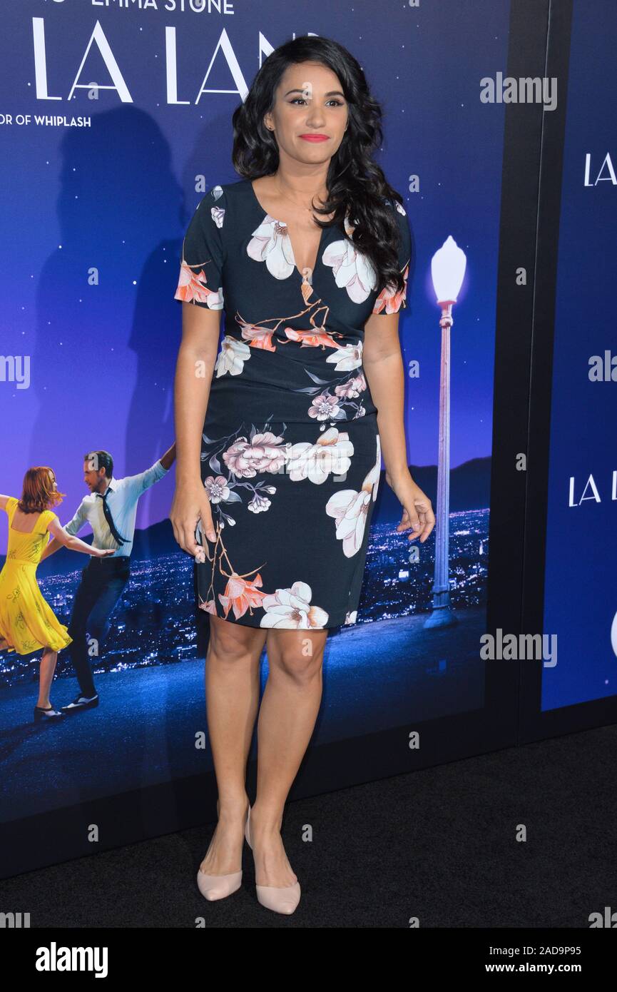 Actress Tiffany Smith at the Los Angeles premiere for "La La Land" at ...