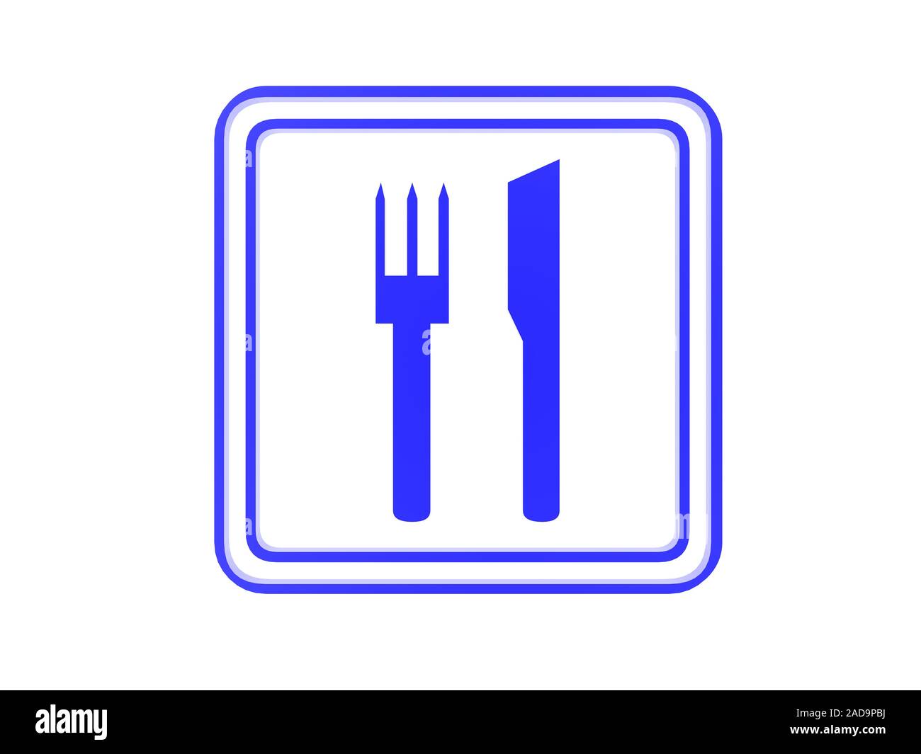 Rest Stop Sign High Resolution Stock Photography and Images - Alamy