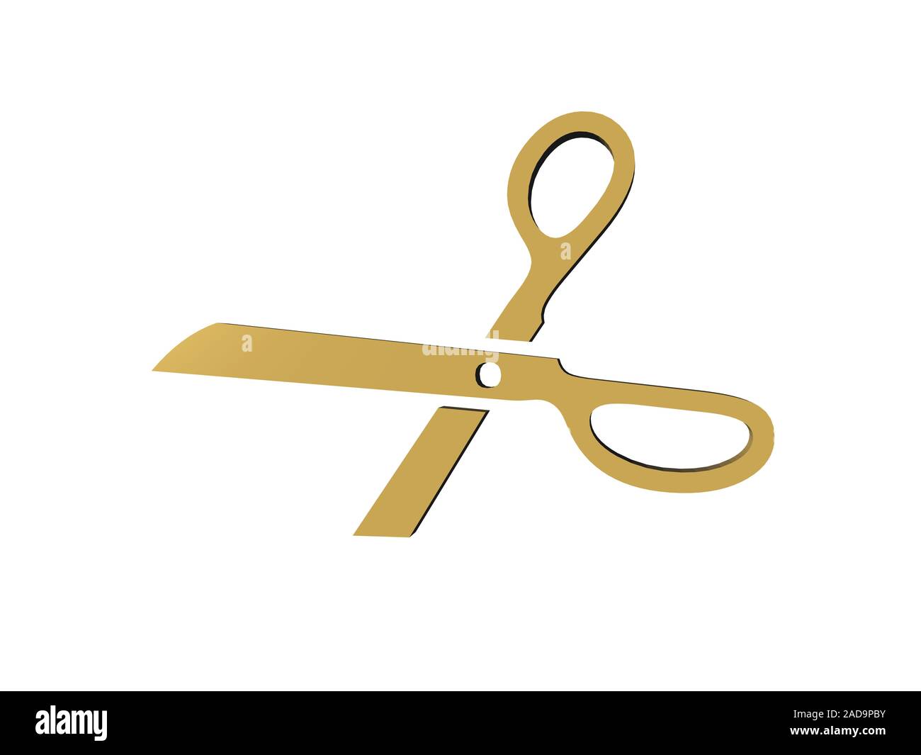 golden pictogram for cut Stock Photo - Alamy