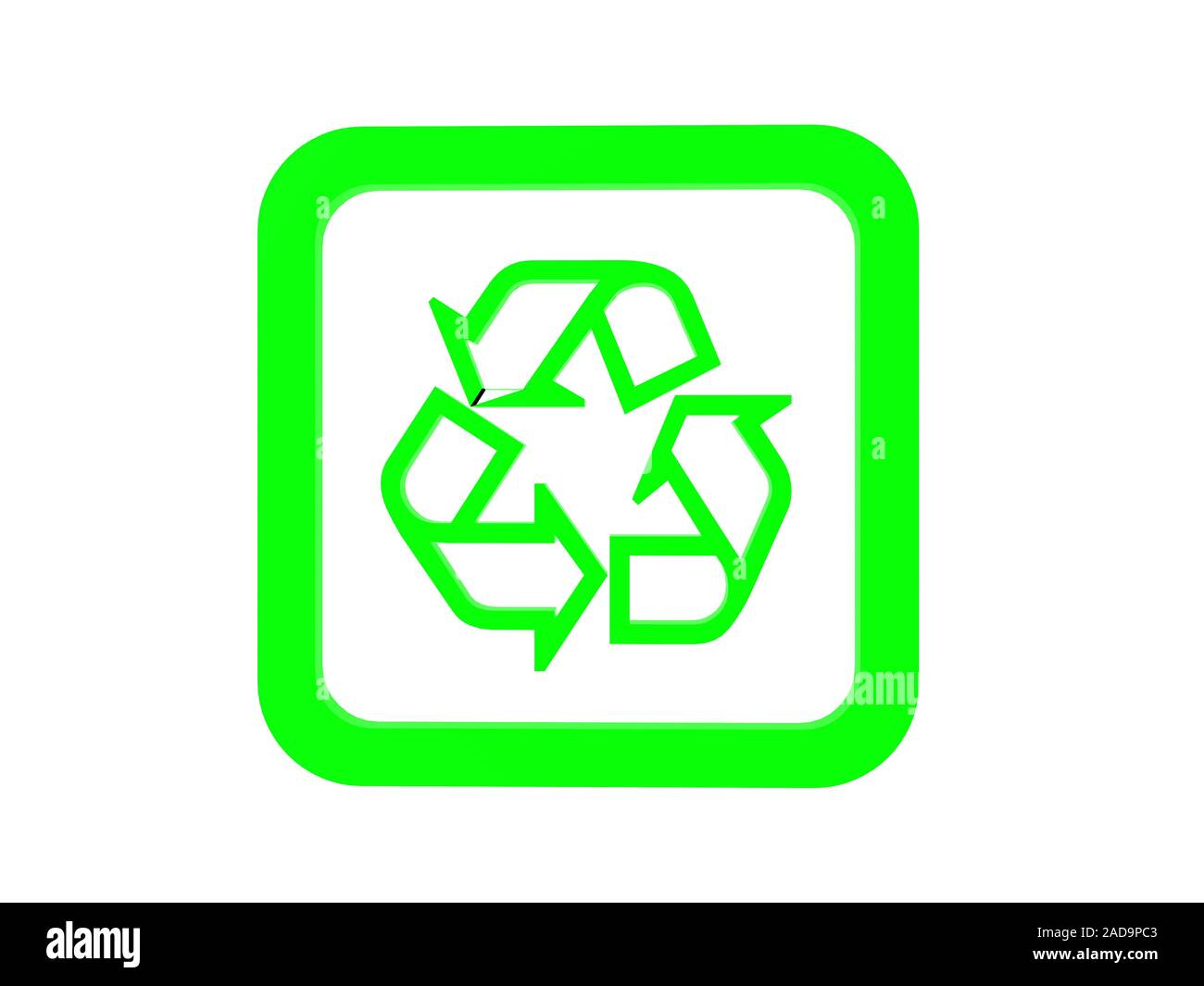 Pictogram for recycling Stock Photo - Alamy