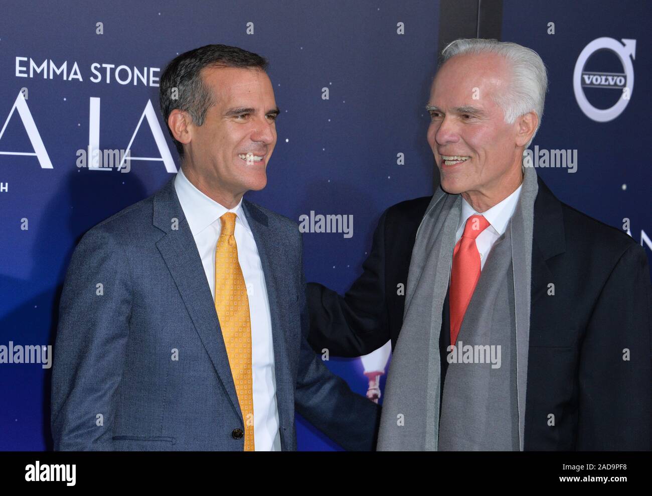 Los Angeles Mayor Eric Garcetti & father Gil Garcetti at the Los ...