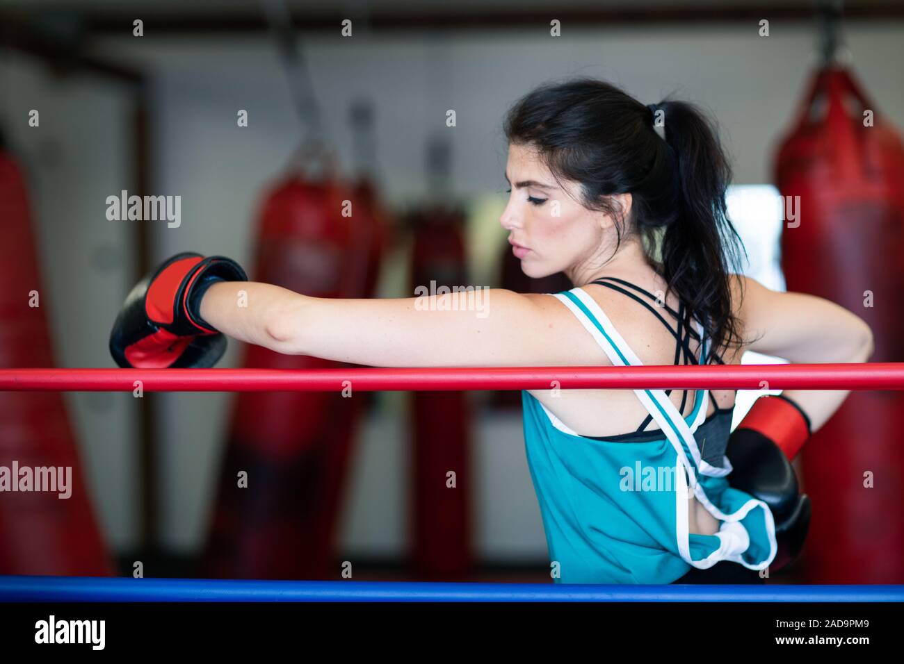 A boxing ring hi-res stock photography and images - Alamy