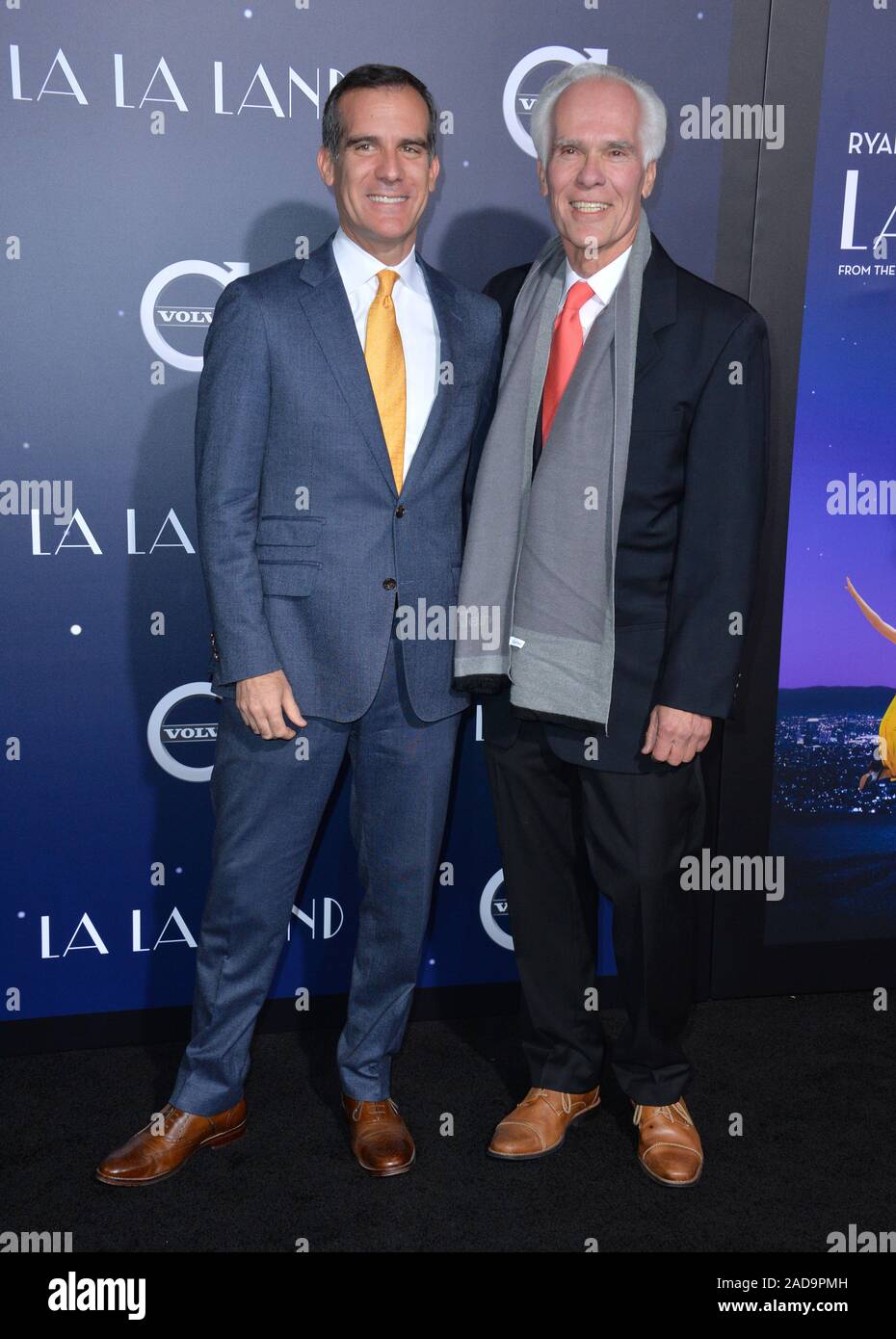 Los Angeles Mayor Eric Garcetti & father Gil Garcetti at the Los ...
