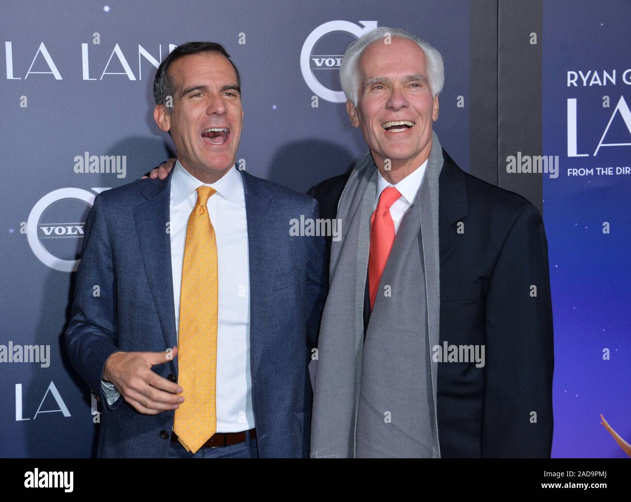 Los Angeles Mayor Eric Garcetti & father Gil Garcetti at the Los ...