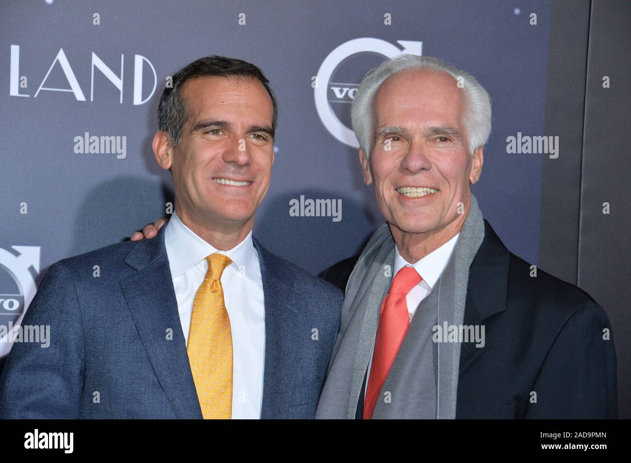 Los Angeles Mayor Eric Garcetti & father Gil Garcetti at the Los ...