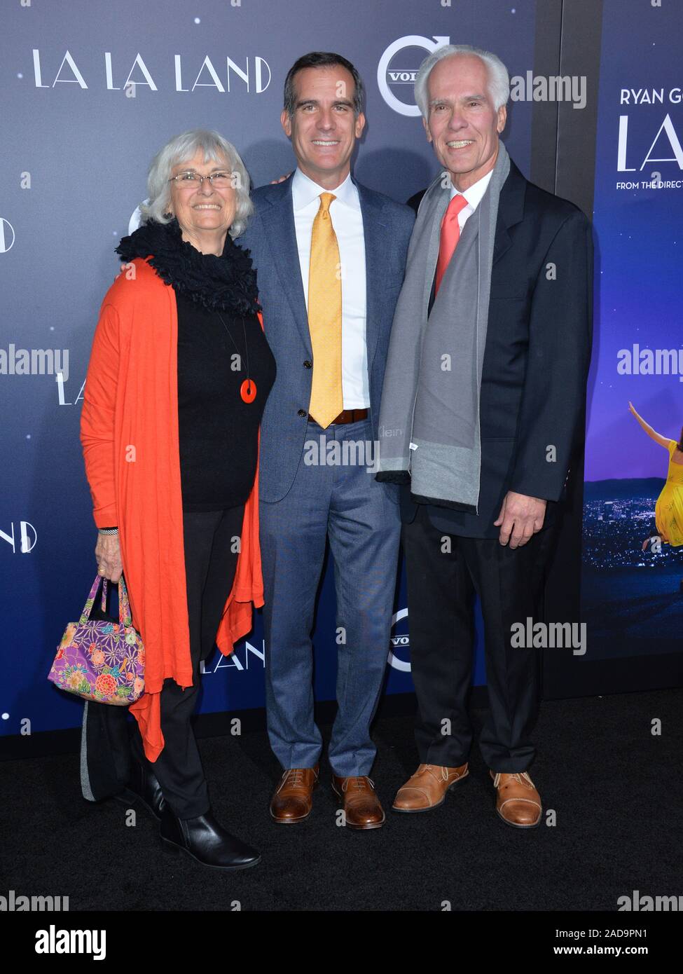 Los Angeles Mayor Eric Garcetti & father Gil Garcetti & mother Sukey ...