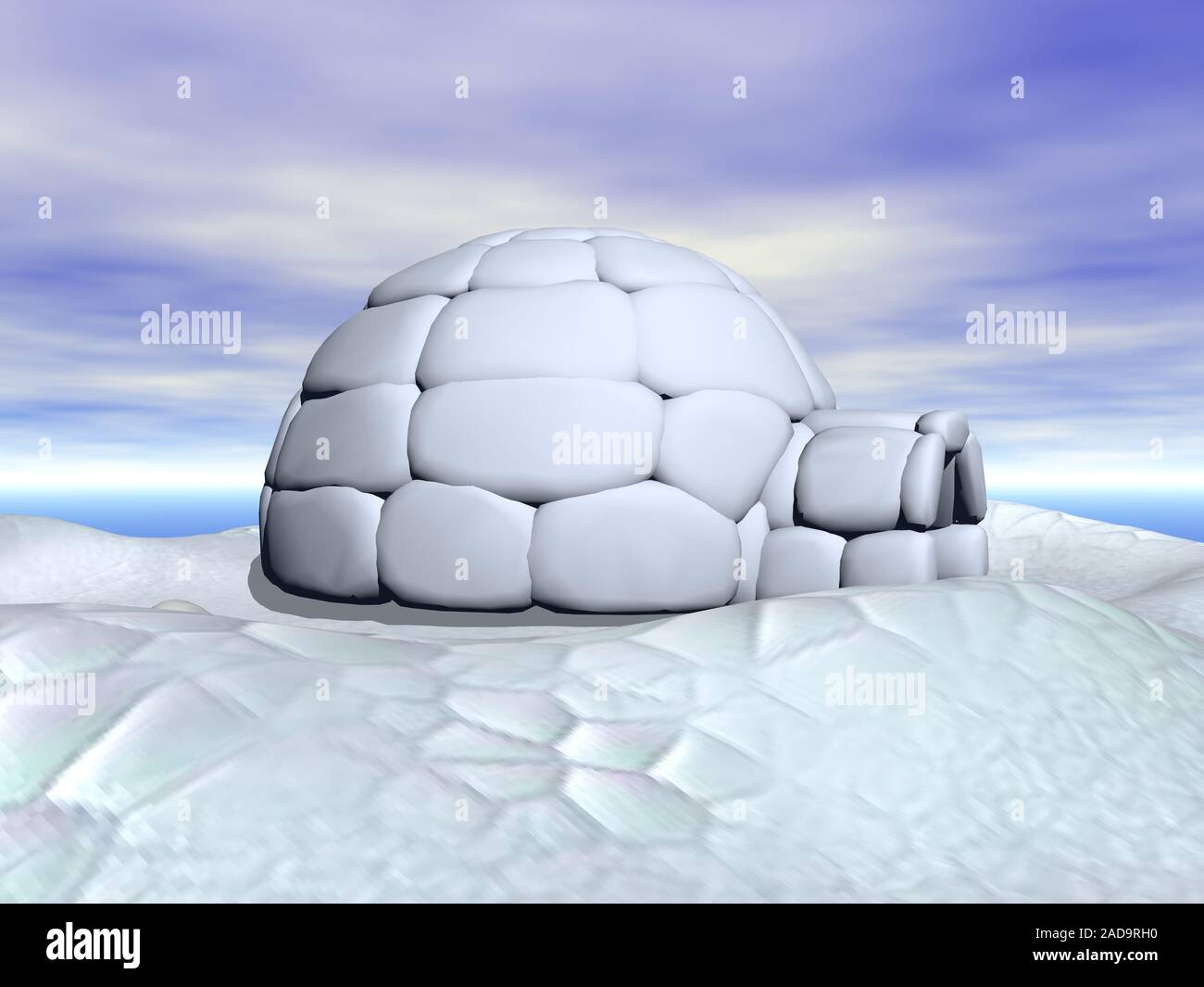 Igloos In The Arctic