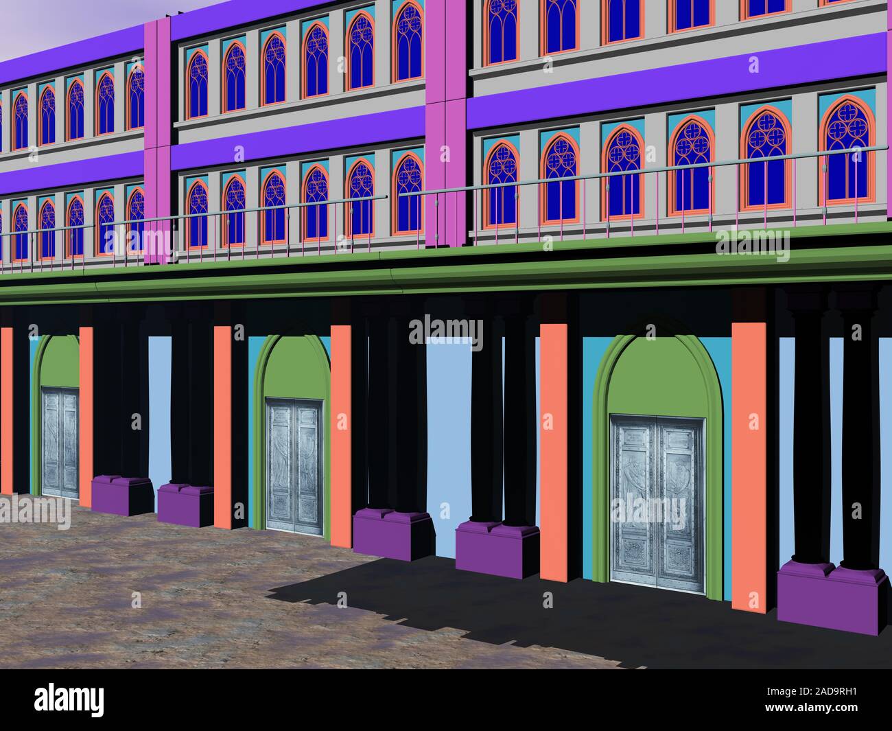 High rise entrance hi-res stock photography and images - Alamy
