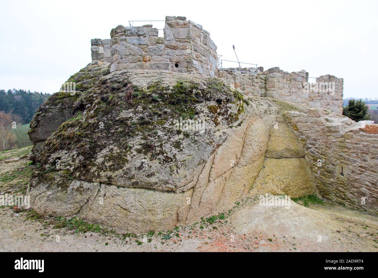 Liebenstein Castle Ruin Stock Photo - Alamy