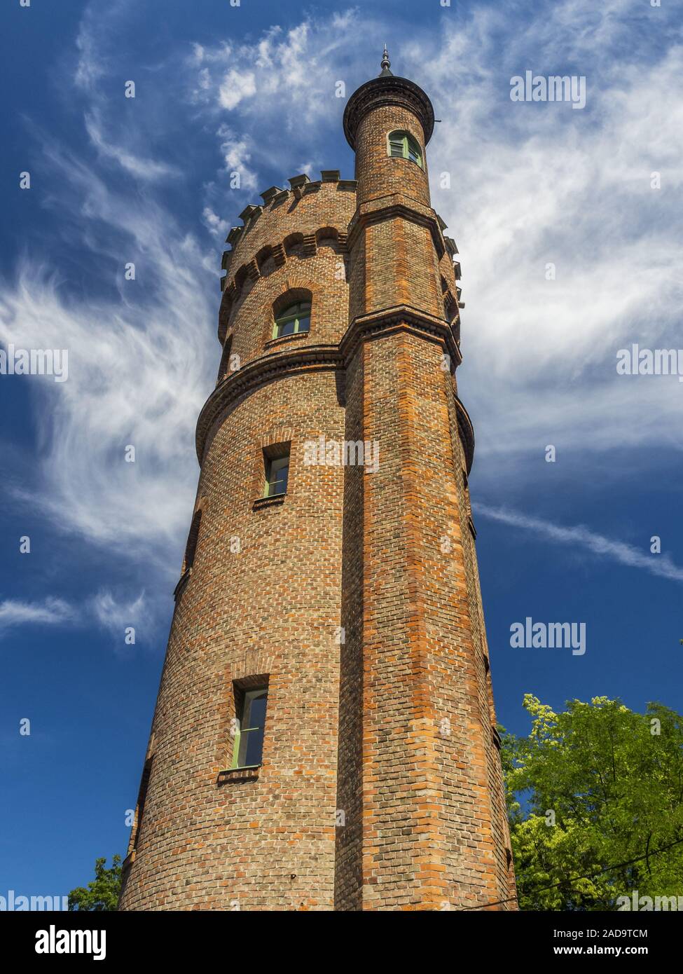 Watchtower at wels Austria Stock Photo - Alamy