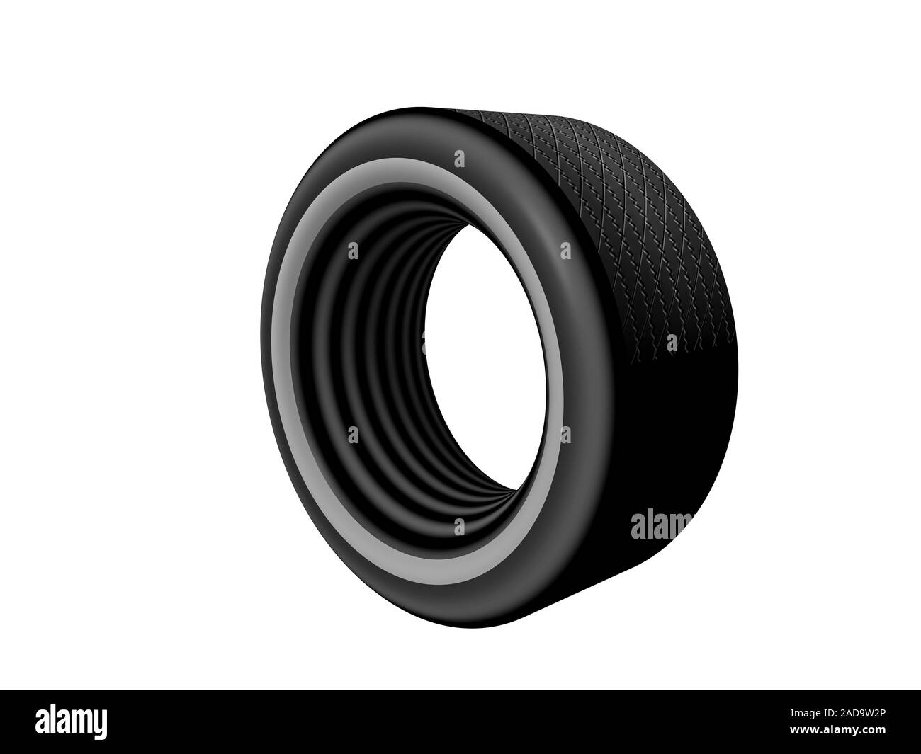 Rubber tire with profile Stock Photo - Alamy