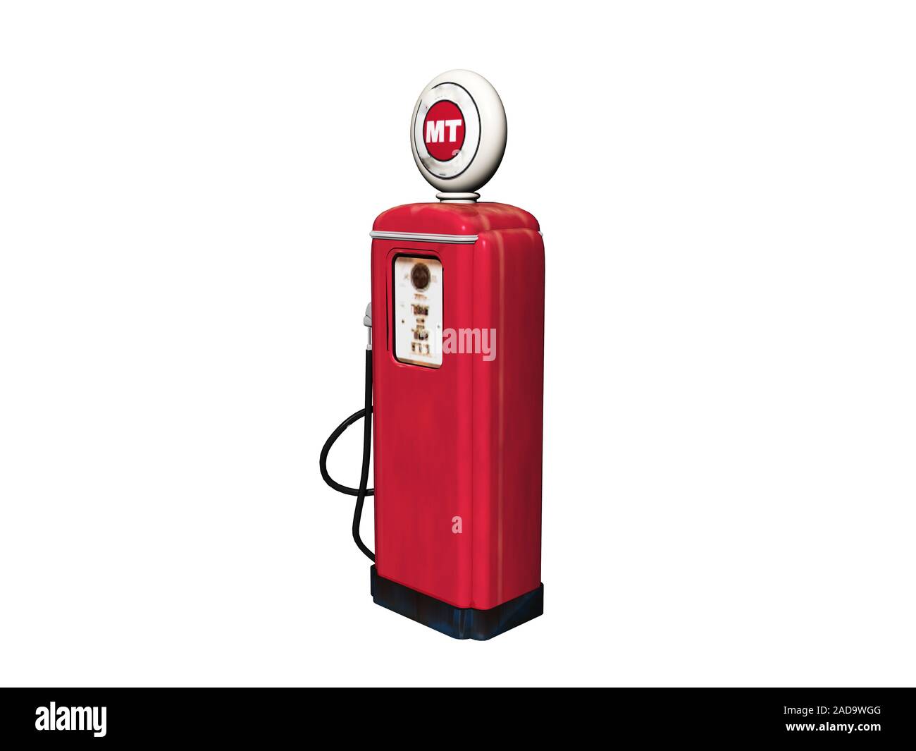 Red petrol pump hi-res stock photography and images - Alamy