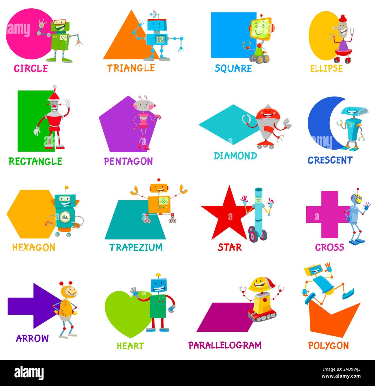 Ellipse shapes for kids hi-res stock photography and images - Alamy