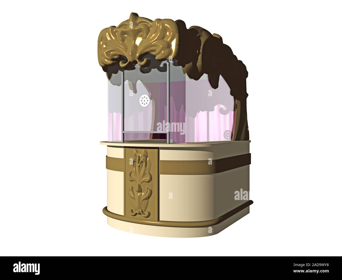 Fairground ticket booth Cut Out Stock Images & Pictures - Alamy