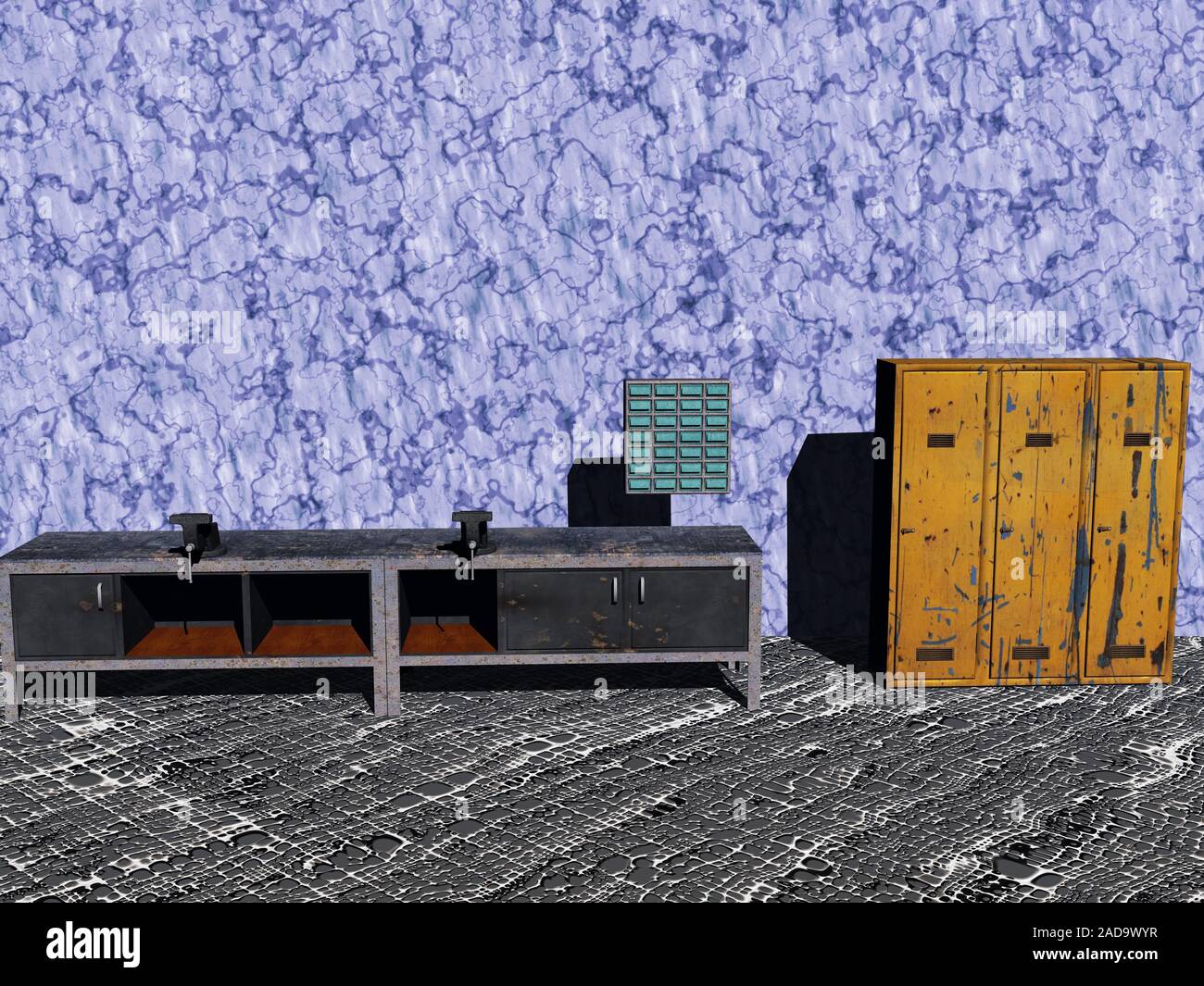 Workshop lockers hi-res stock photography and images - Alamy