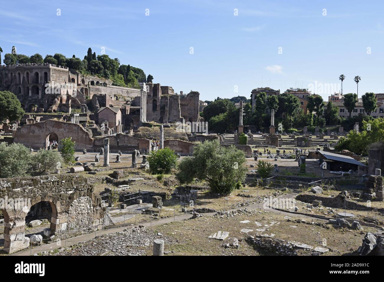 Roman imperial forums hi-res stock photography and images - Alamy