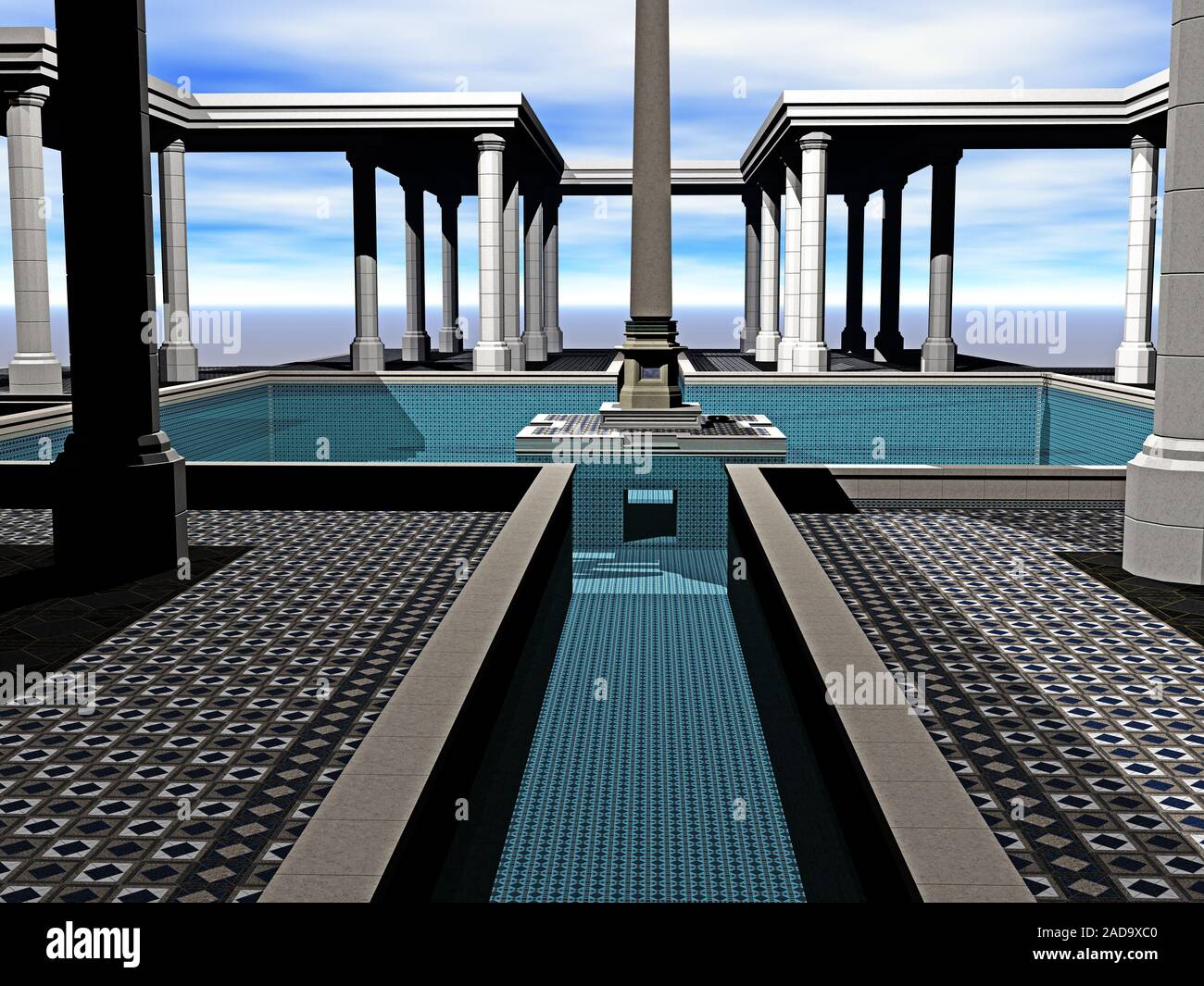 Portico central hi-res stock photography and images - Alamy