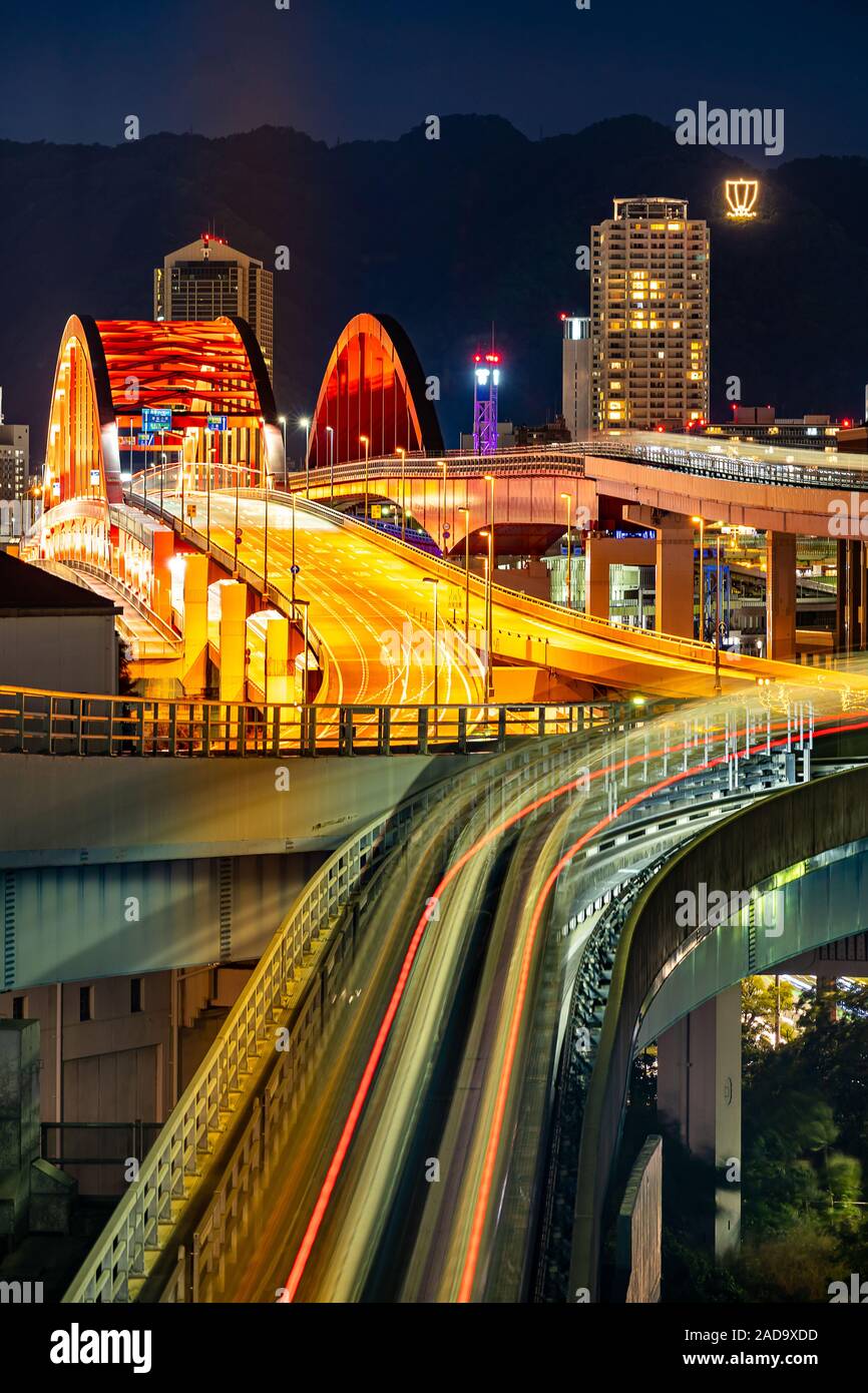 Bridge to Kobe Kansai Japan Stock Photo - Alamy