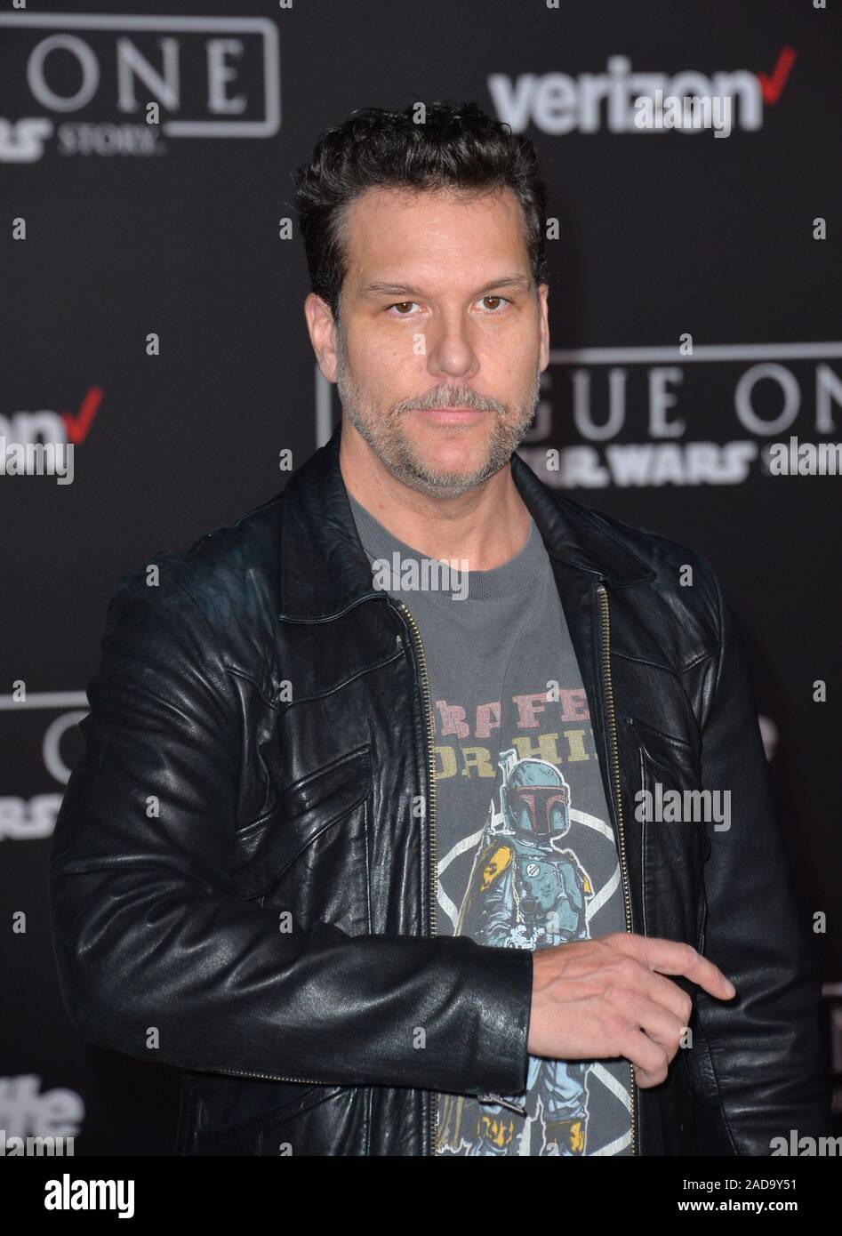 Actor Dane Cook at the world premiere of "Rogue One: A Star Wars Story ...