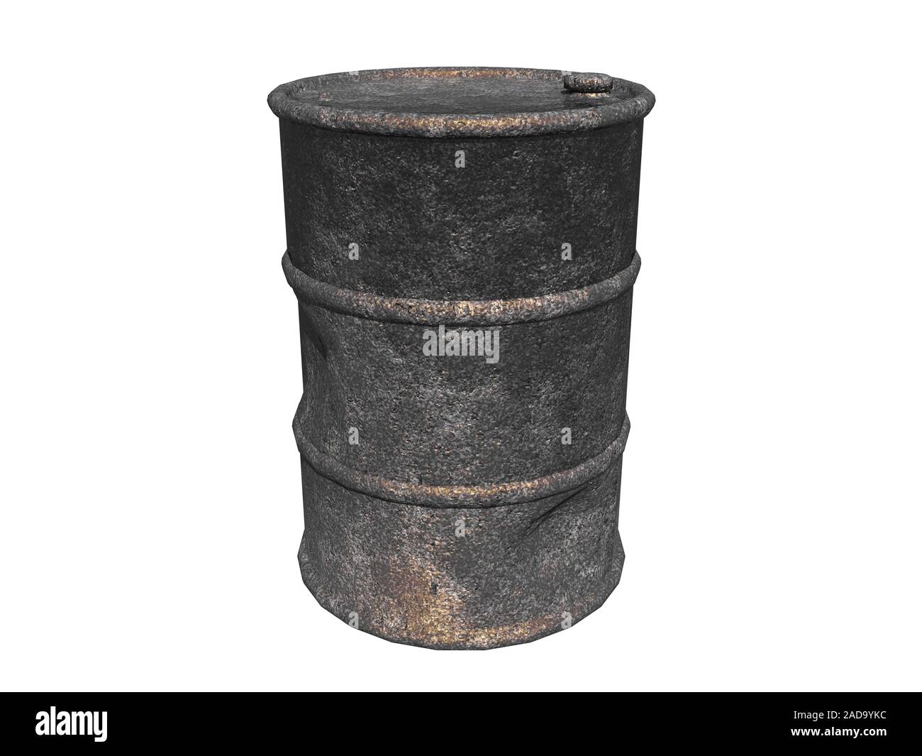 Old yellow barrel oil hi-res stock photography and images - Alamy