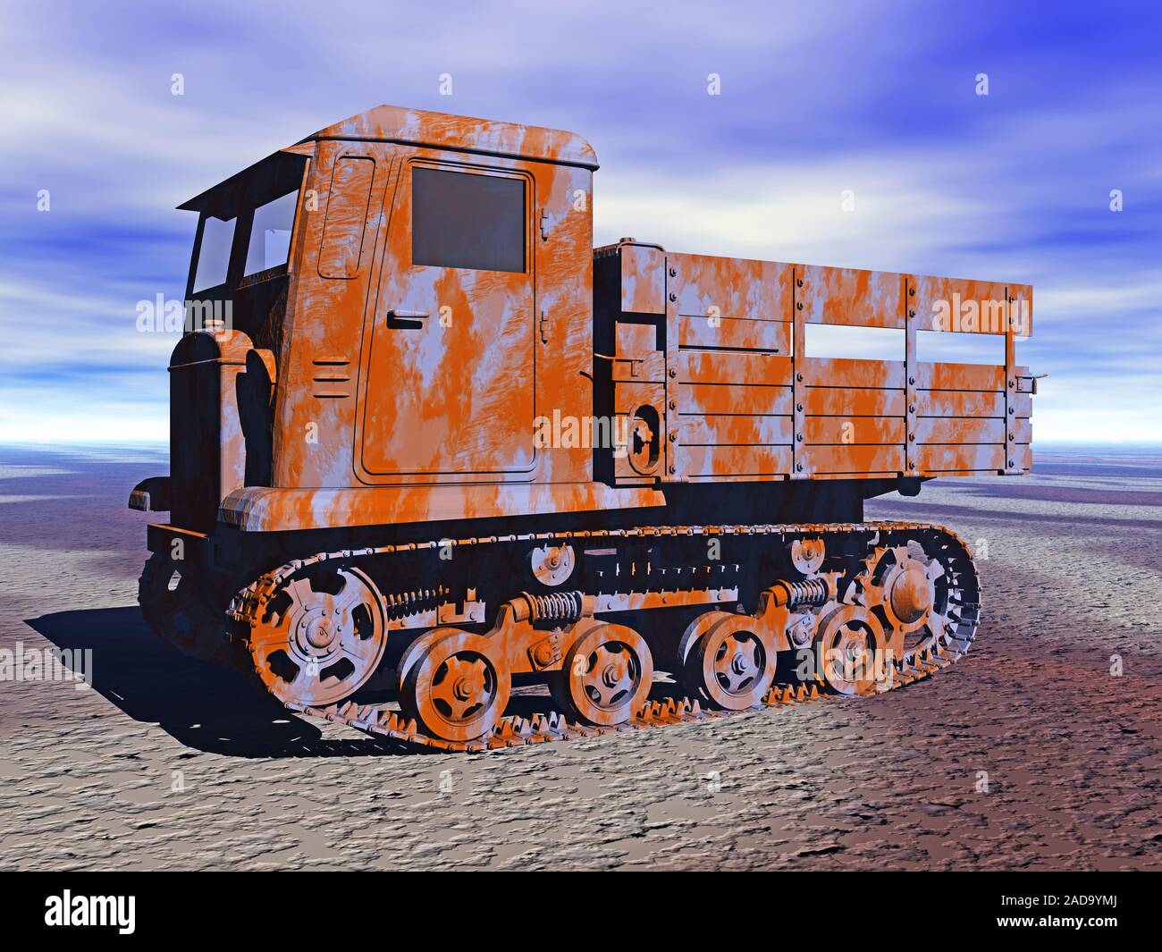 Tracked military vehicle hi-res stock photography and images - Alamy