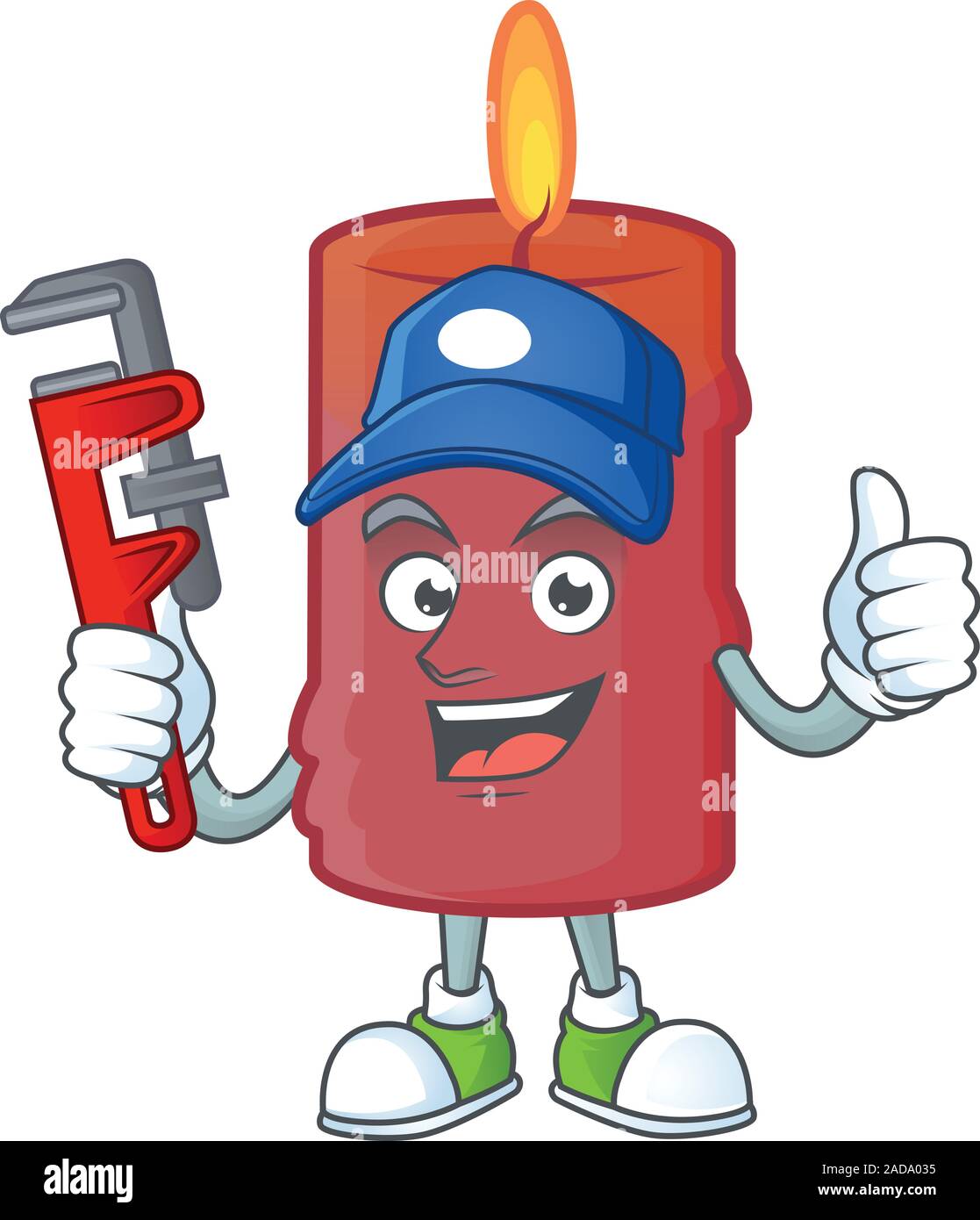 Mascot red candle cartoon hi-res stock photography and images - Alamy