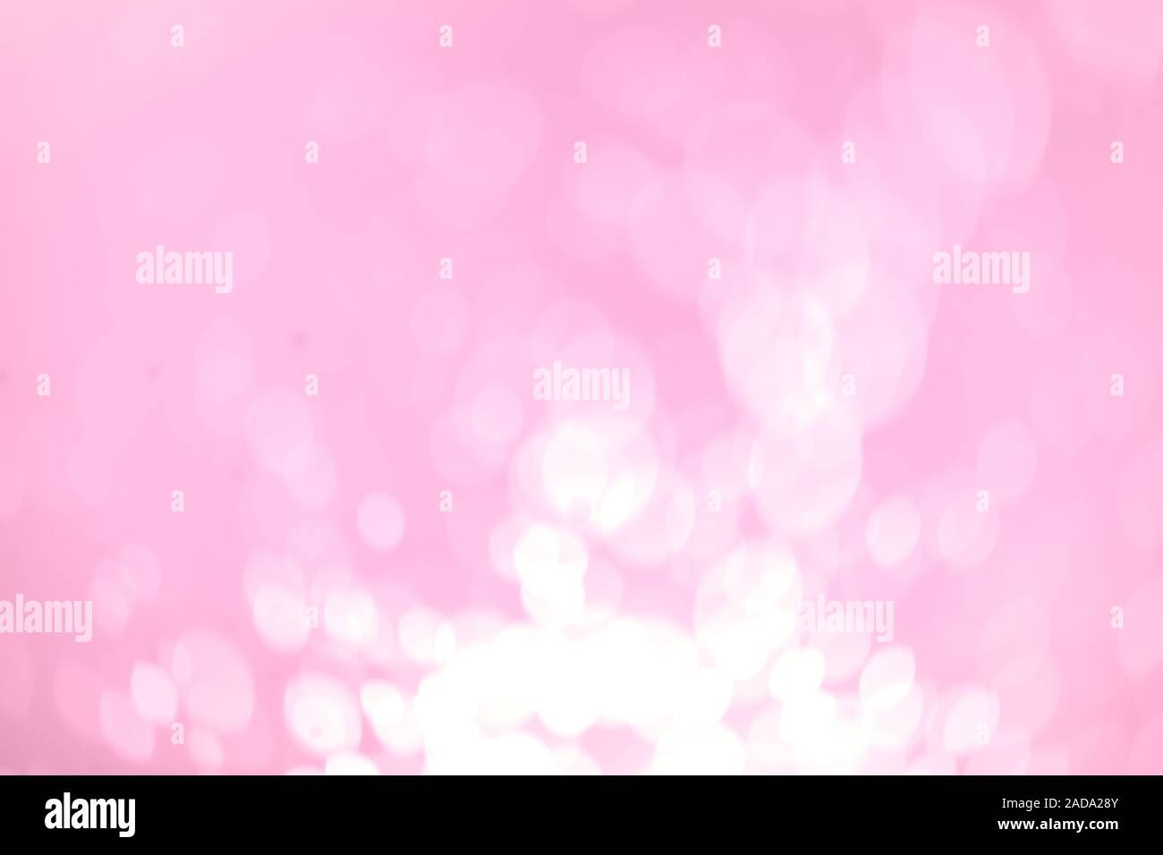 Pink Festive Christmas Beautiful abstract Background with bokeh lights ...