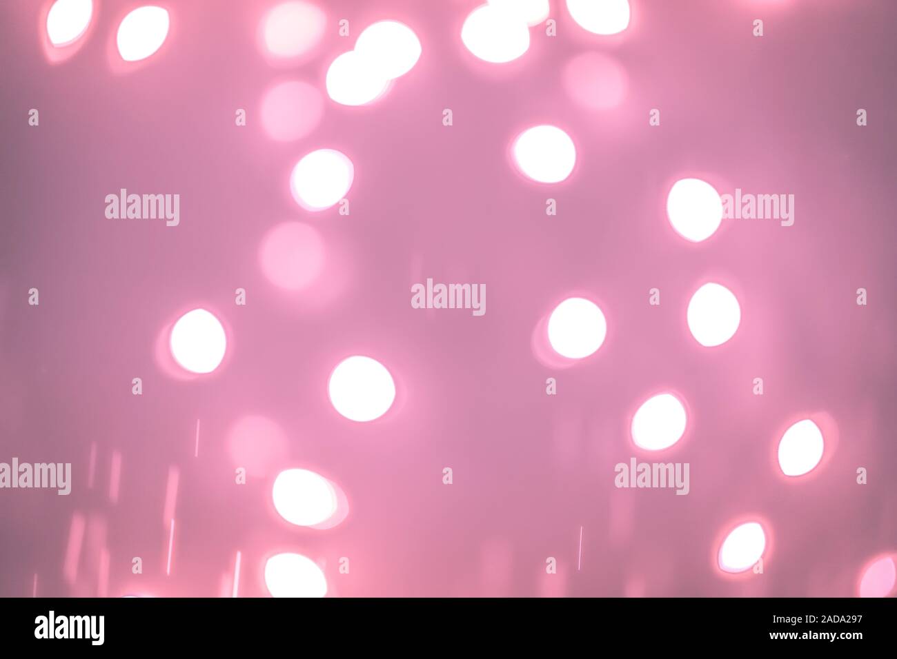 Pink Festive Christmas Beautiful abstract Background with bokeh lights ...