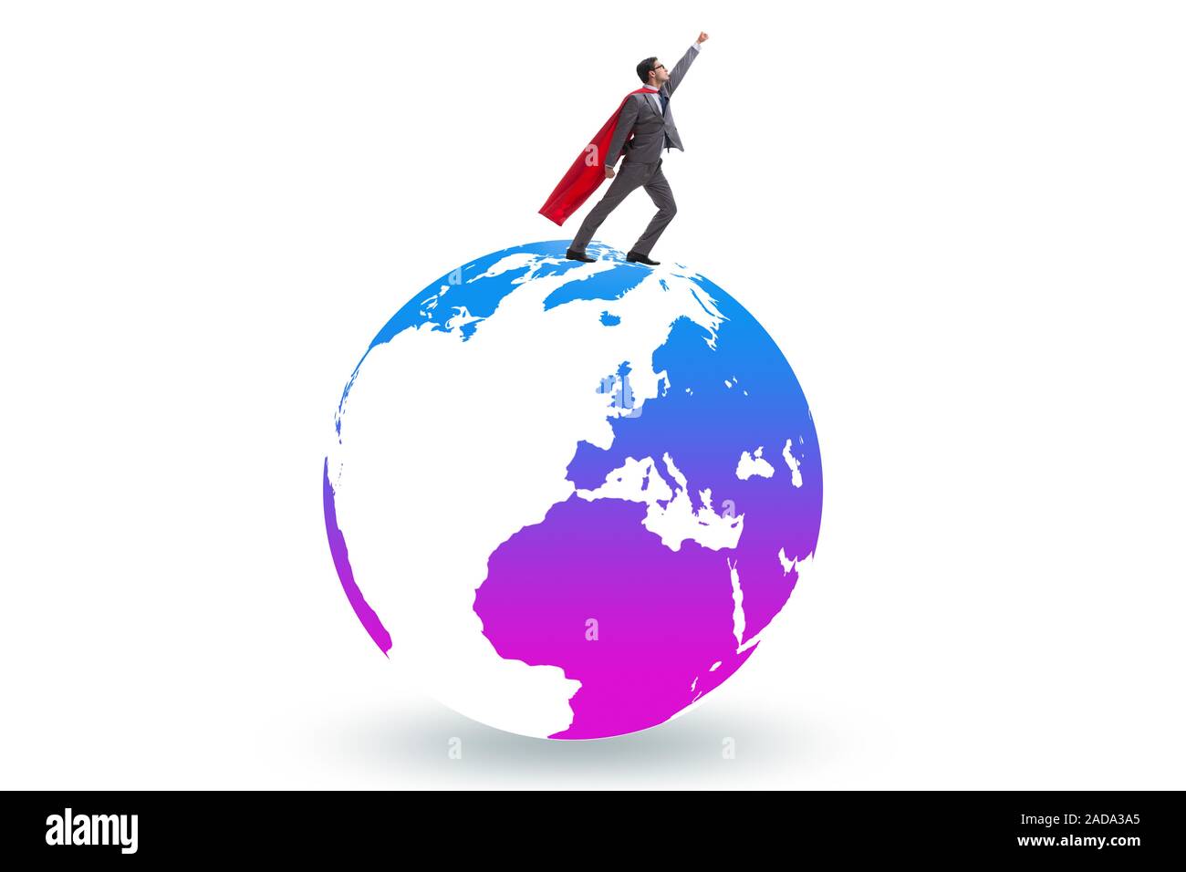 Global promotion business man Cut Out Stock Images & Pictures - Alamy