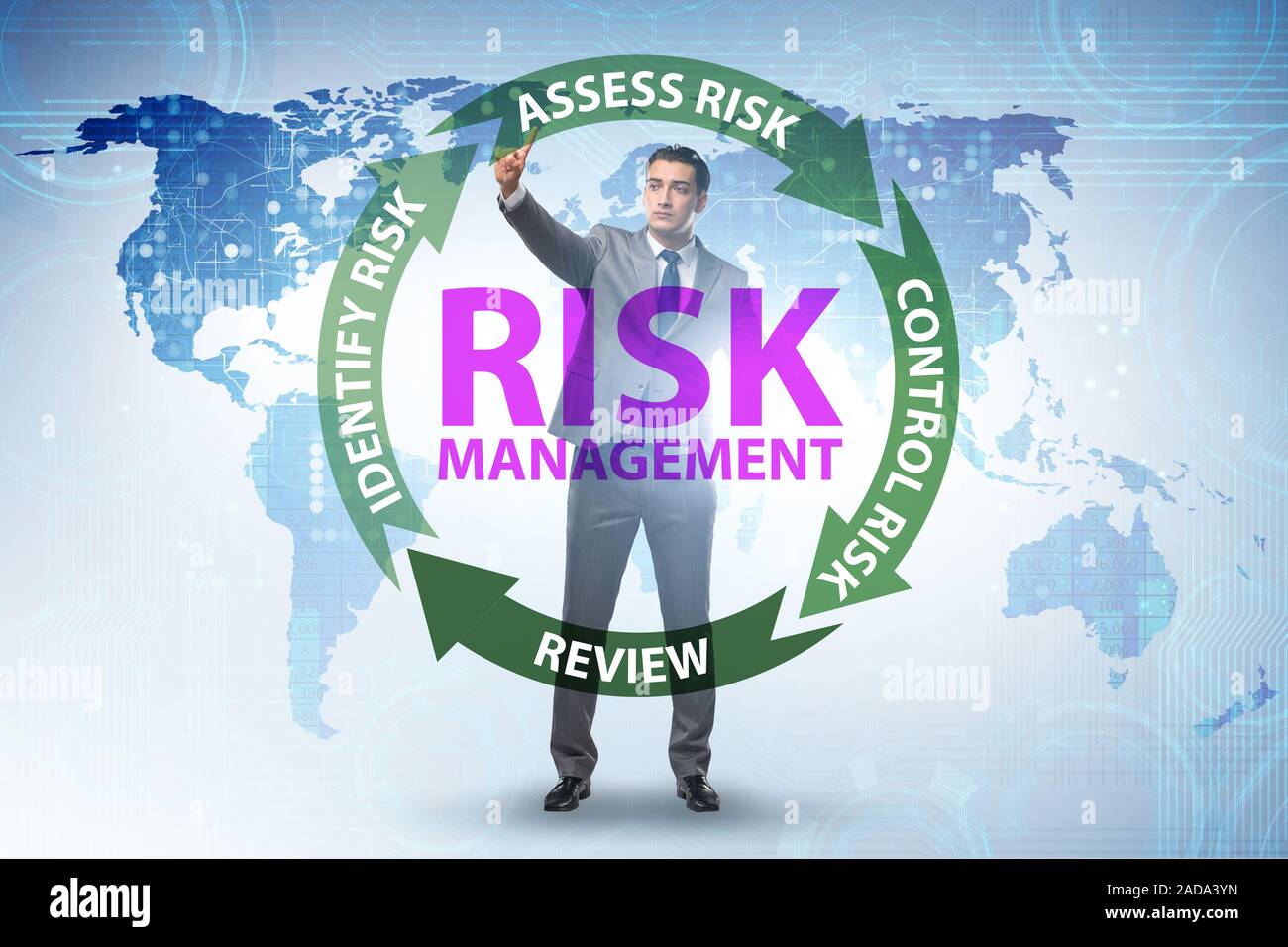 Concept of risk management in modern business Stock Photo - Alamy