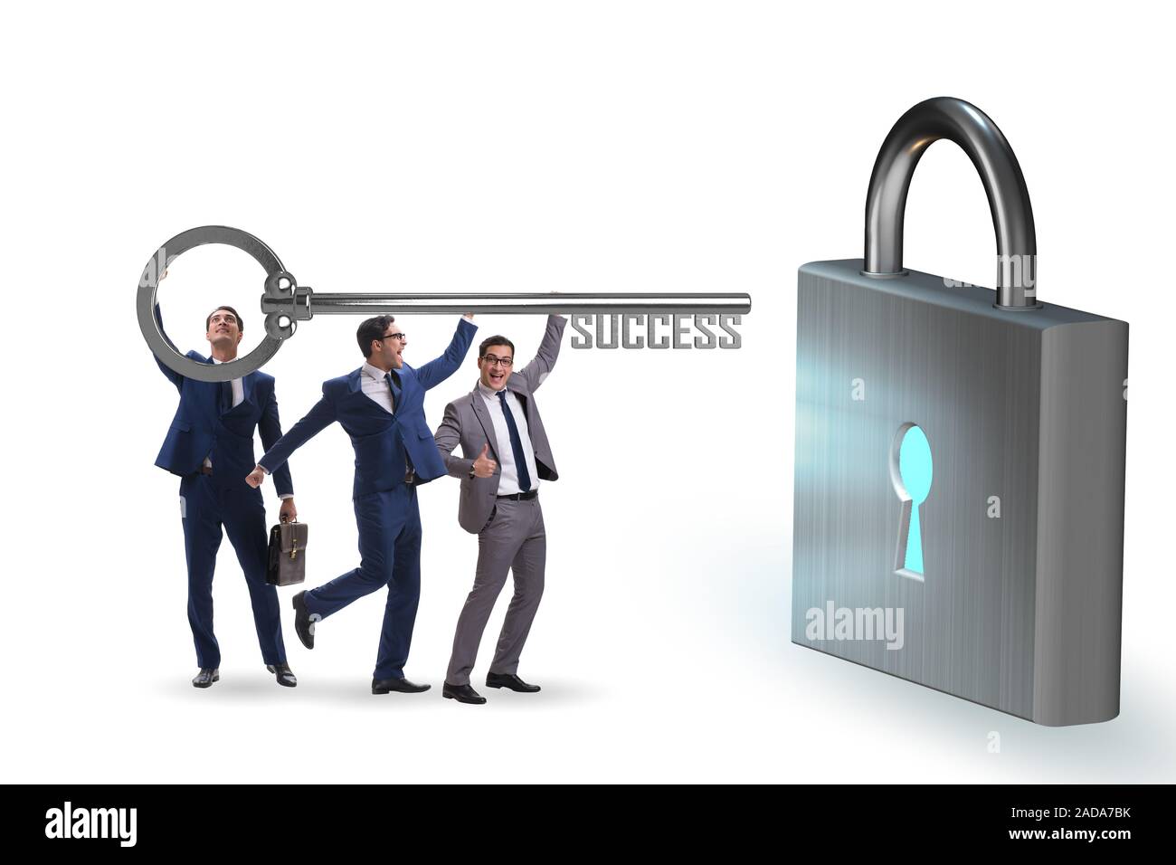 Businessmen achieving success through teamwork Stock Photo - Alamy Businessmen achieving success through teamwork Stock Photo - Alamy