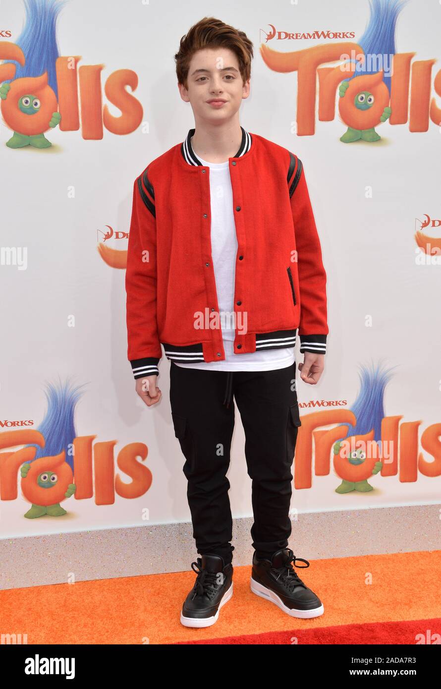 LOS ANGELES, CA. October 23, 2016: Actor Thomas Barbusca at the Los ...