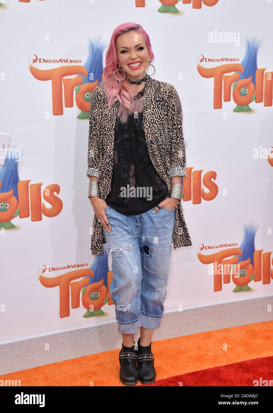 LOS ANGELES, CA. October 23, 2016: Actress Kandee Johnson at the Los ...