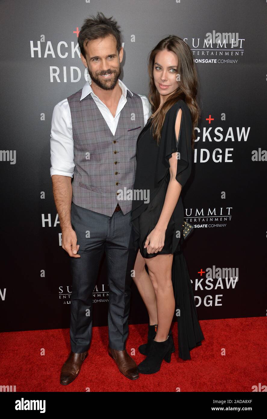 LOS ANGELES, CA. October 24, 2016: Actor Luke Pegler & actress Patricia ...