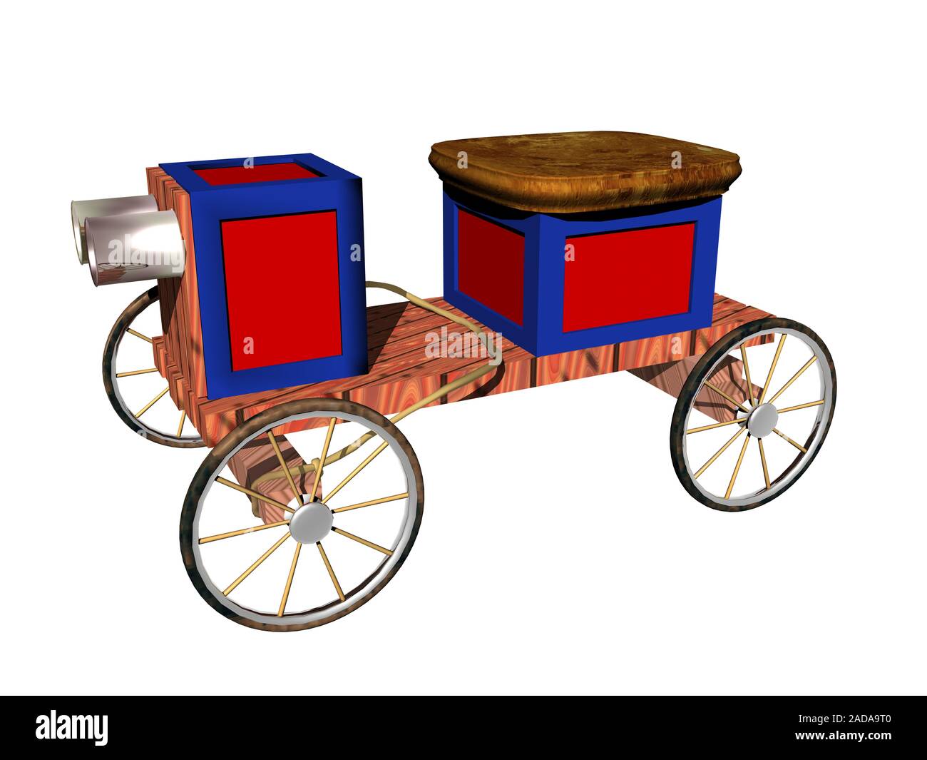 Wooden saddle Cut Out Stock Images & Pictures - Alamy