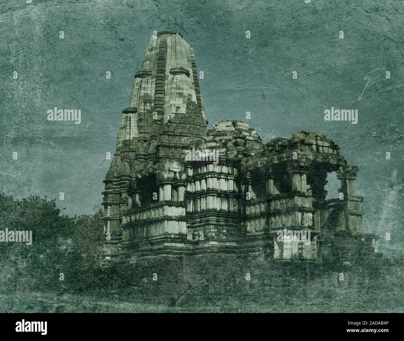 Shikhara crowning temple as mount Kailash for Shiva Stock Photo - Alamy