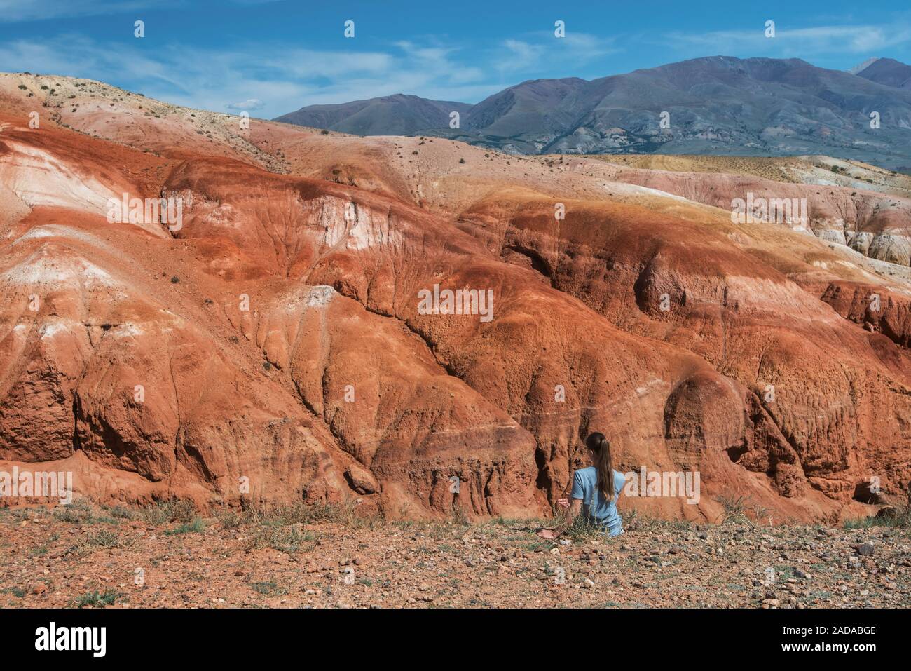 Valley of Mars landscapes Stock Photo - Alamy